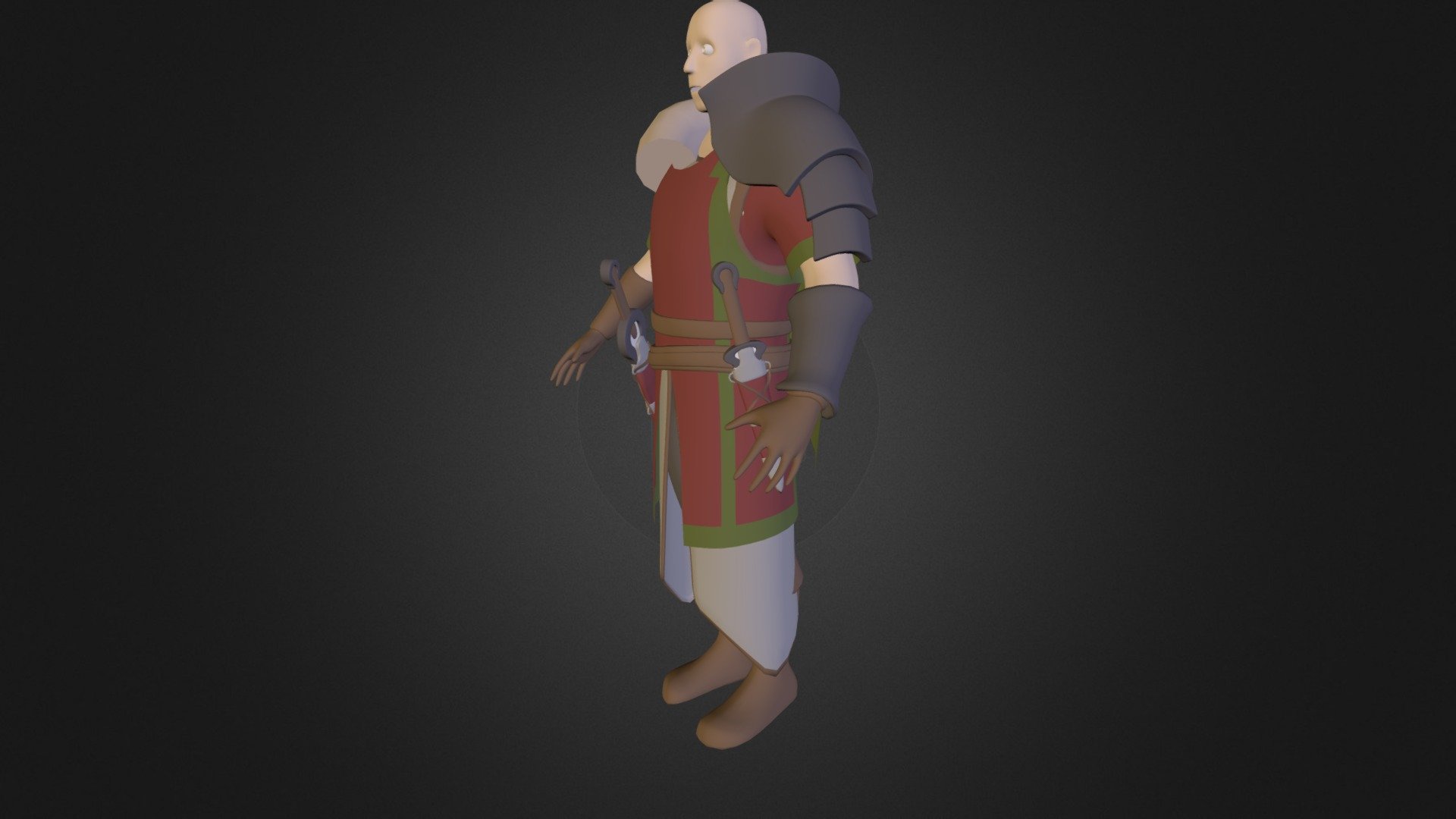 warrior_wip - 3D model by teclis [c0749b4] - Sketchfab