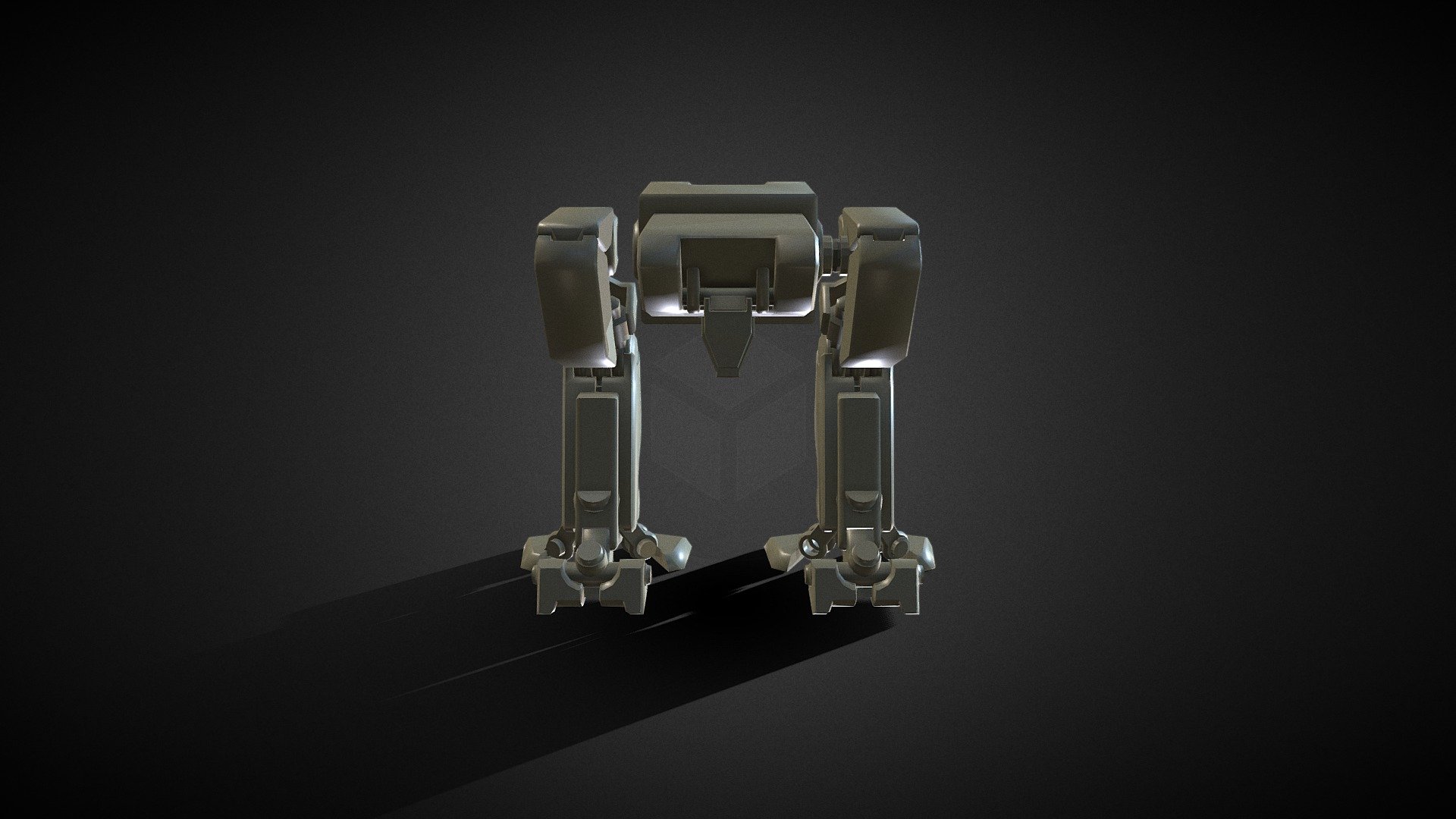 Lowpoly mech "chassis" - Download Free 3D model by jashma82 [c07603c ...