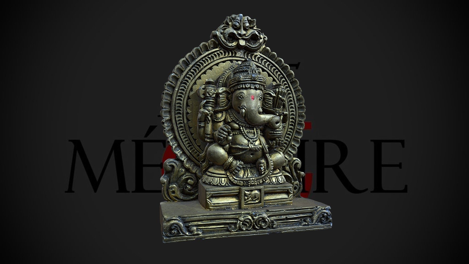 Ganesh figure - 3D model by Art & Memoire (@Artetmemoire) [c0761d9 ...