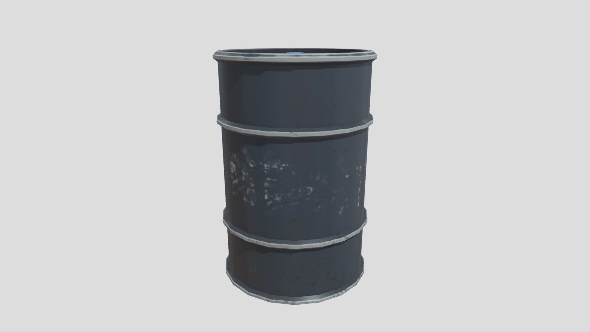 Metal Barrel With Textures - Download Free 3D model by HamishM [c076c5b ...