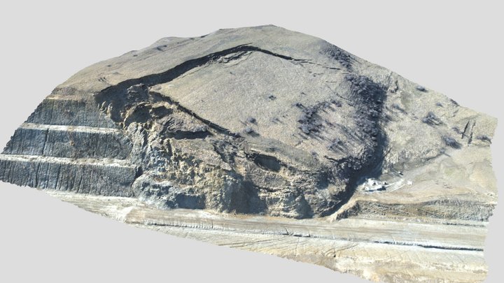 Landslide 3D models - Sketchfab