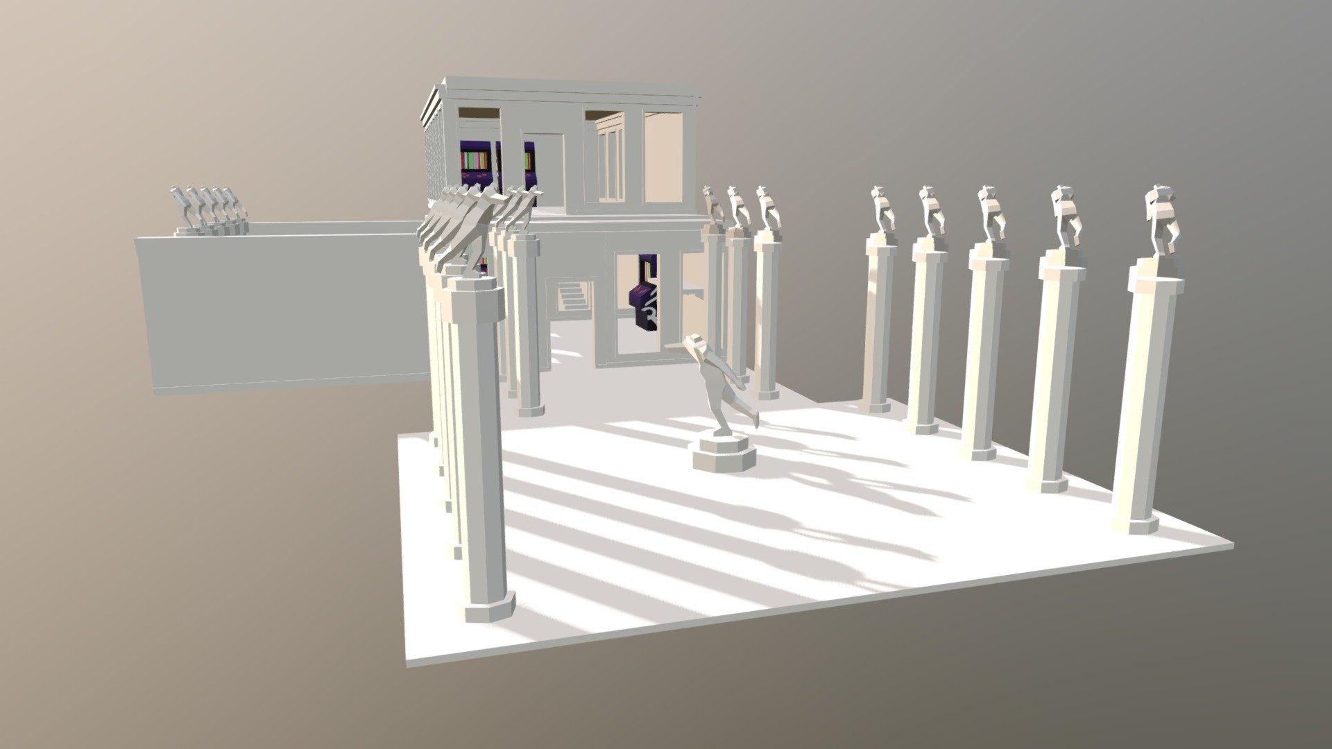 The Arcade - 3D model by panotenu [c07aaba] - Sketchfab