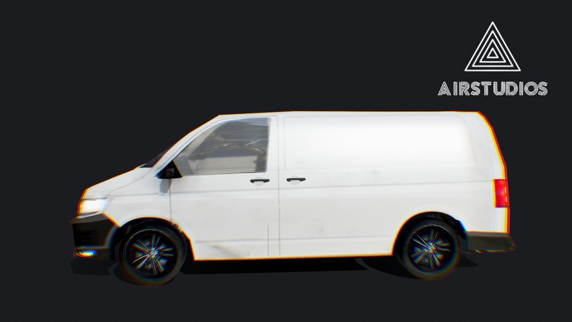 Low Poly White Van - Download Free 3D model by AirStudios ...