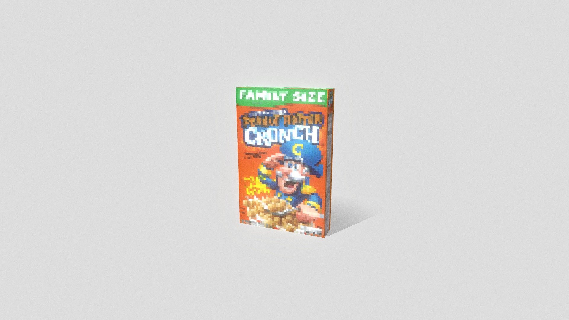 Peanut Butter Captain Crunch | Box replica - Download Free 3D model by ...