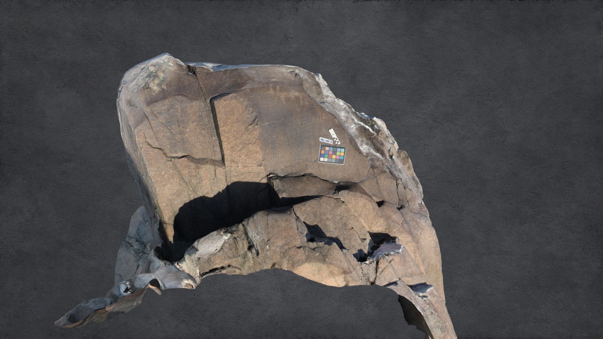 Rock Carving at HodarGah (Rock 64-2) - 3D model by cvlablums [c07da87 ...