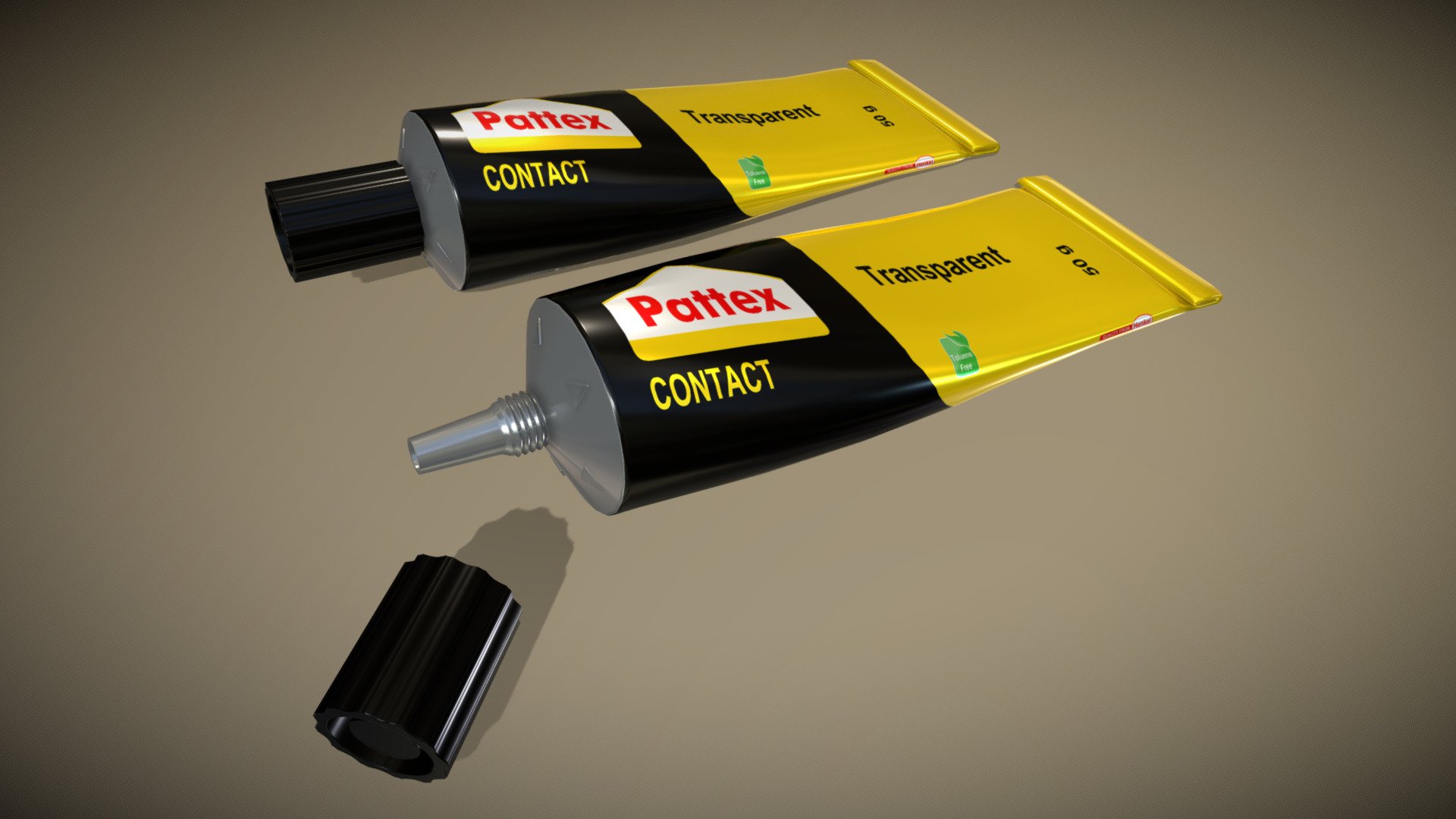 Glue Tube - Transparent Glue - Download Free 3D model by barsoomerian ...