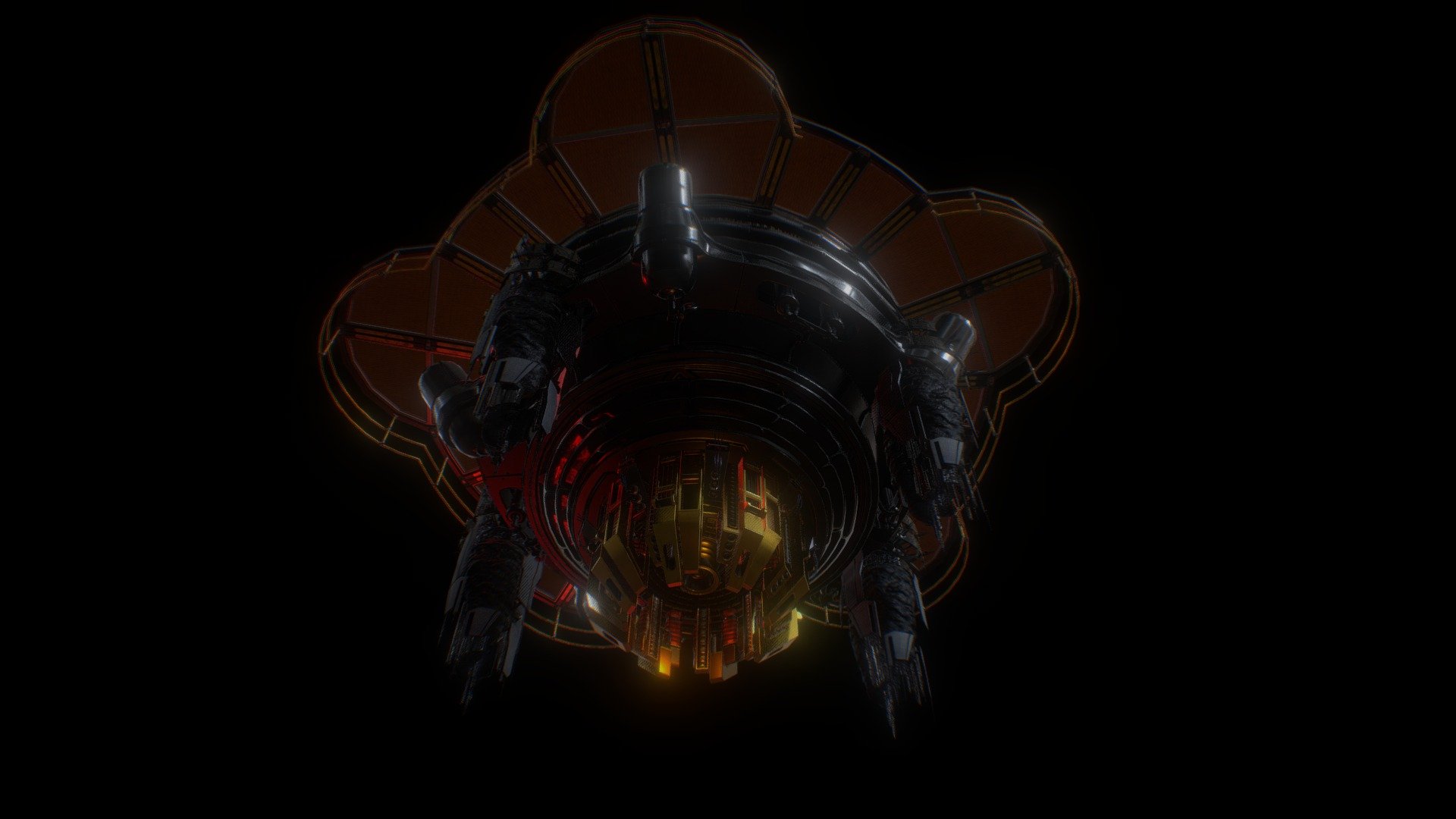 Astro mothership's laser - Download Free 3D model by John doe ...