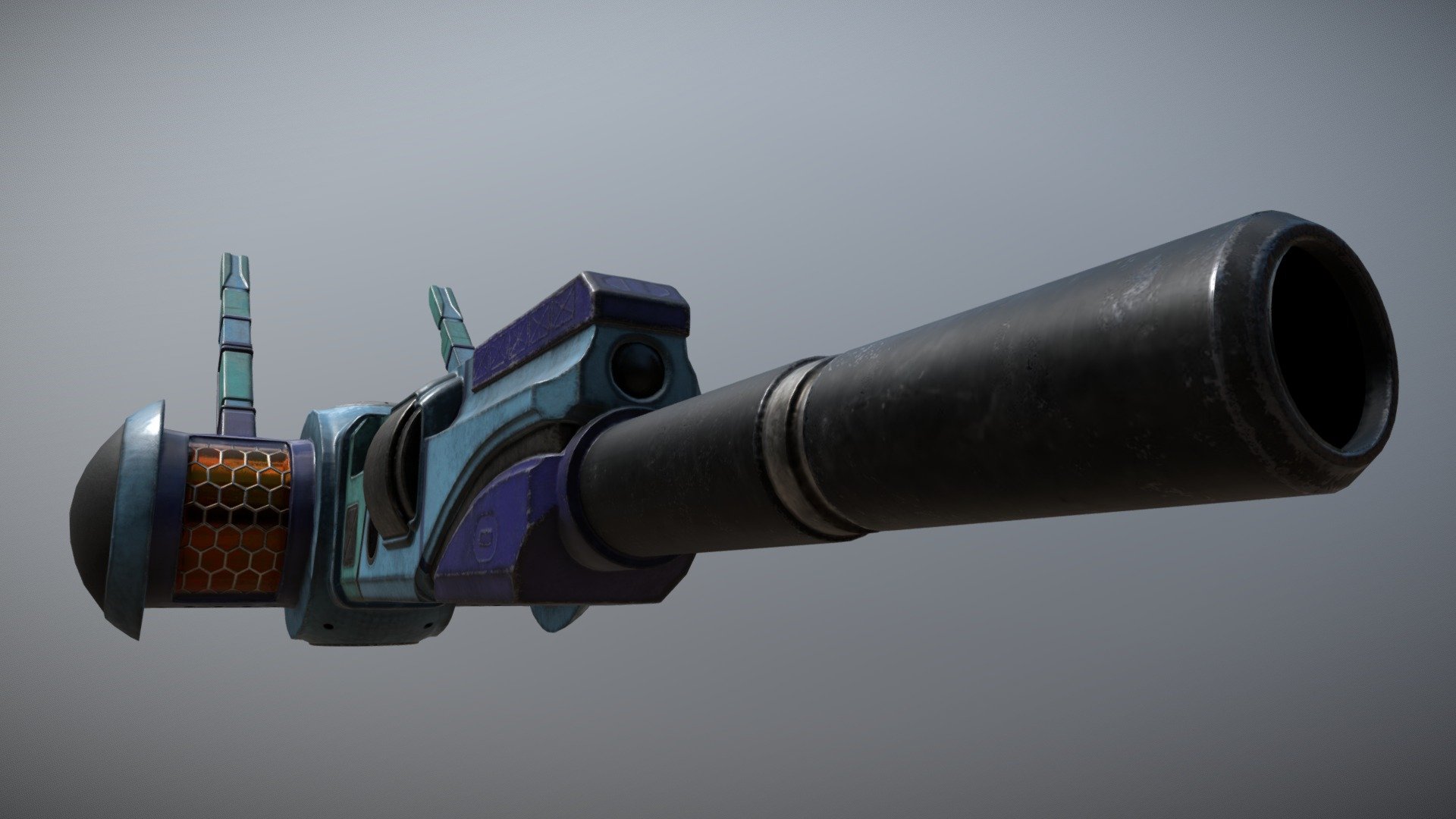 SCIFI SpaceShip Star Gun - Download Free 3D model by hellatze [c080b87 ...