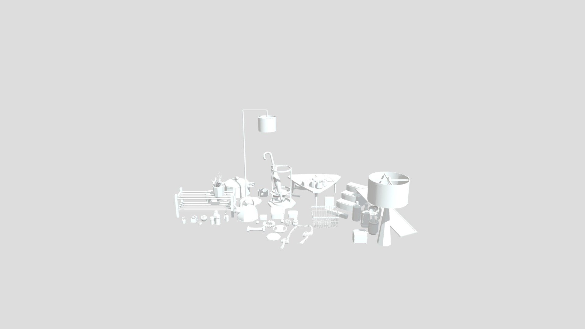 Dog Days Background Assets - 3D model by Edward Ro (@edwardro) [c081806 ...