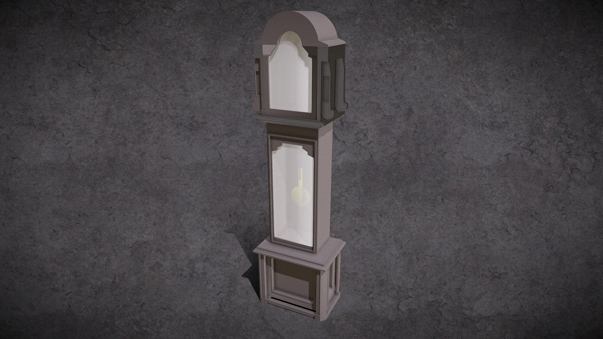 Grandfather Clock - By Velivian Fesothe - 3D model by Velivian Fesothe ...
