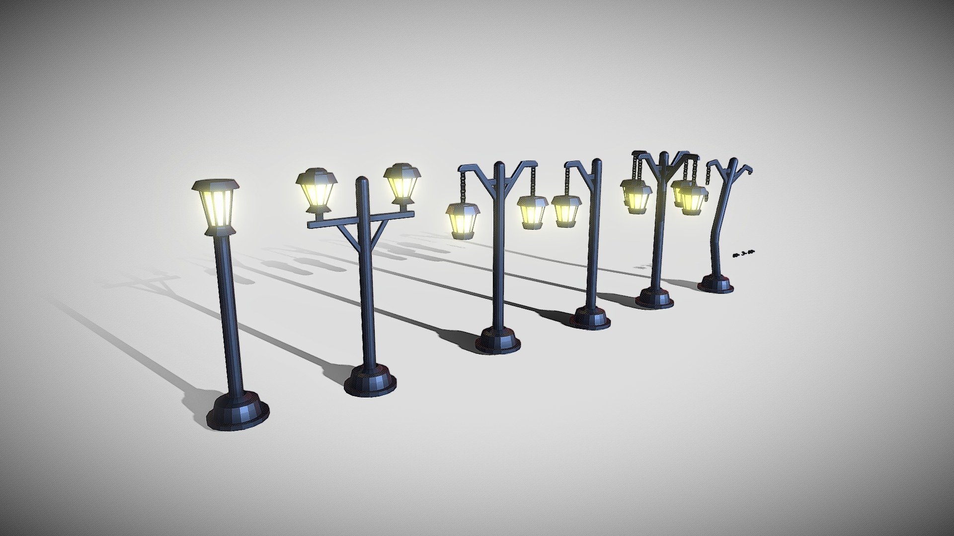 lamps - Download Free 3D model by Victorcstr [c082bd6] - Sketchfab