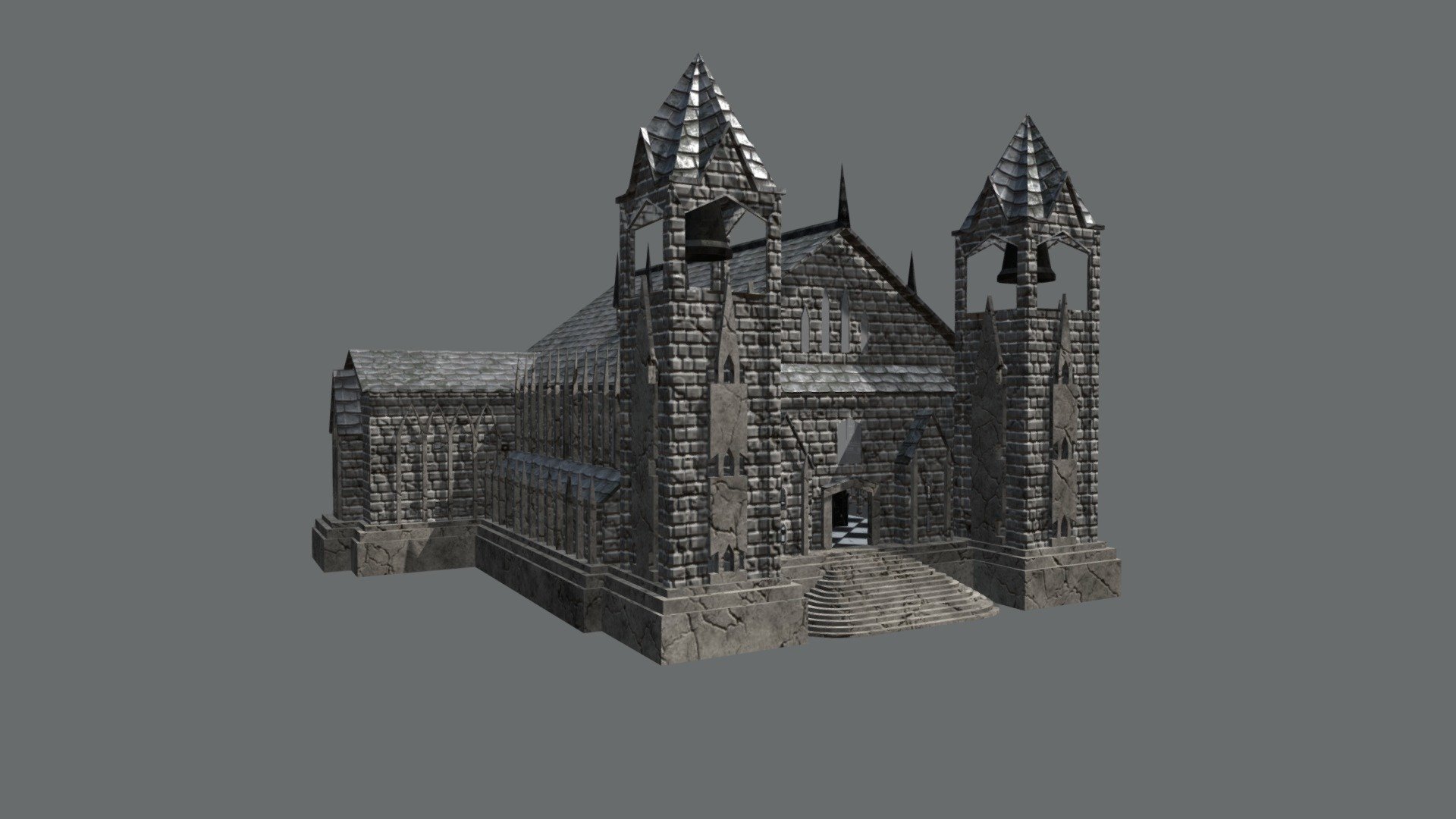 Cathedral - 3D model by Milenia [c082ddc] - Sketchfab