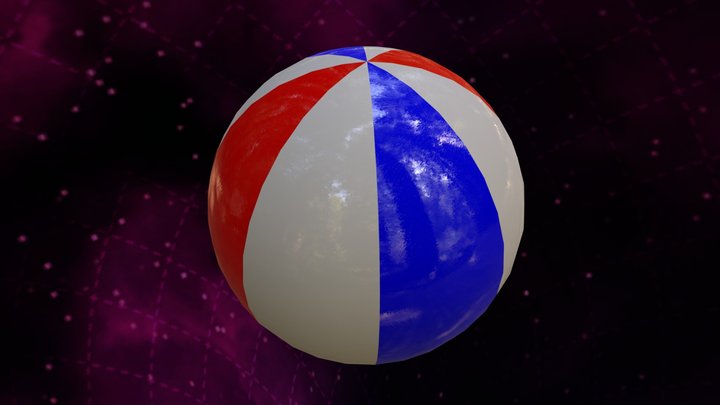 Beachball 3D models - Sketchfab