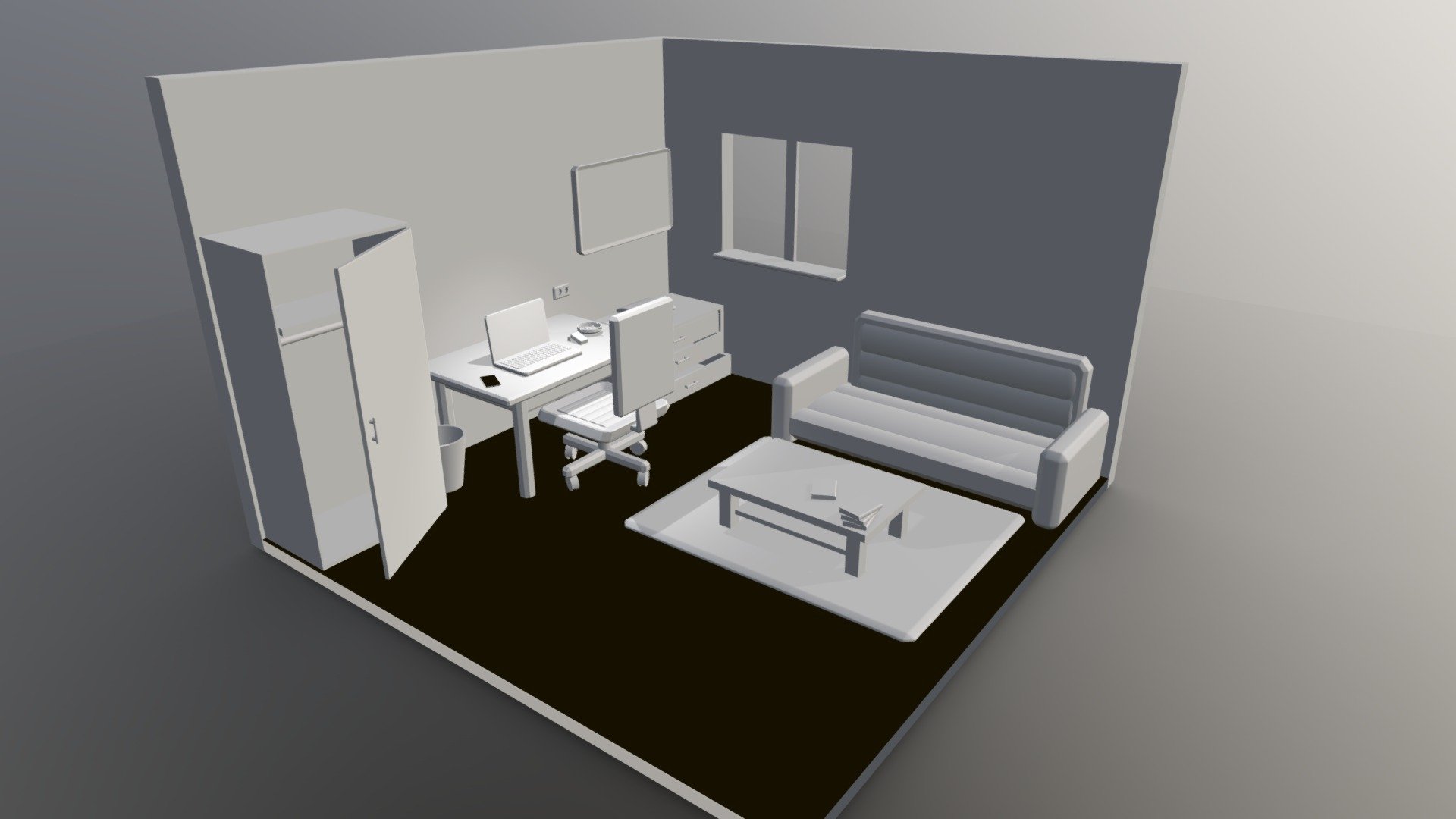 Room - 3D model by haku_hannori [c0880f9] - Sketchfab
