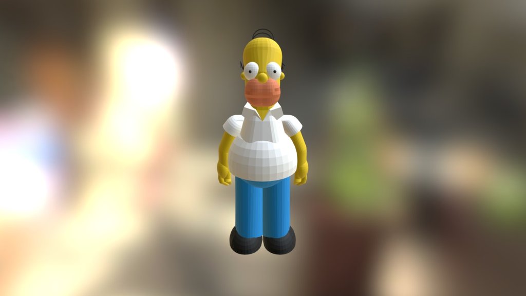 Homer - 3D model by Joseph Flores (@yosept.flores) [c089176] - Sketchfab