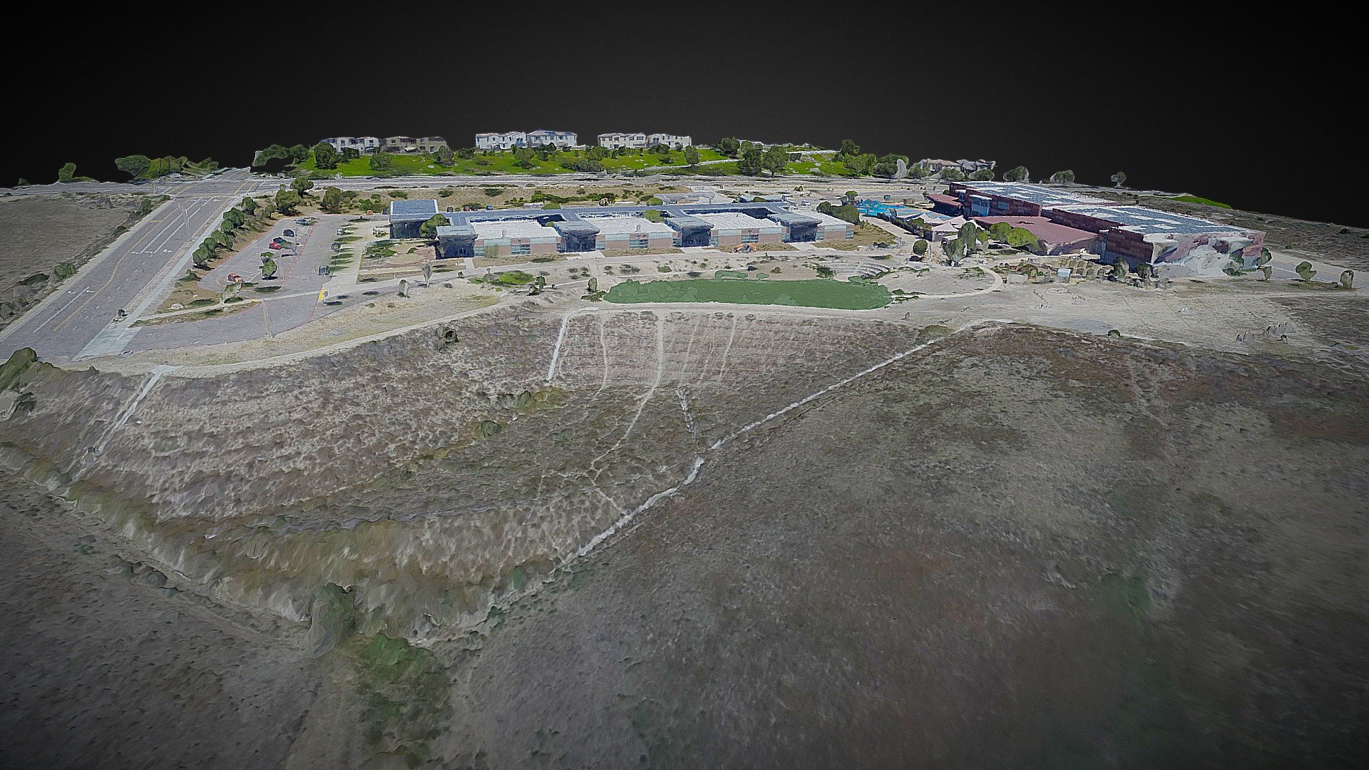 High Tech High Simplified 3d Mesh - 3D model by Darryl (@actiondrone ...