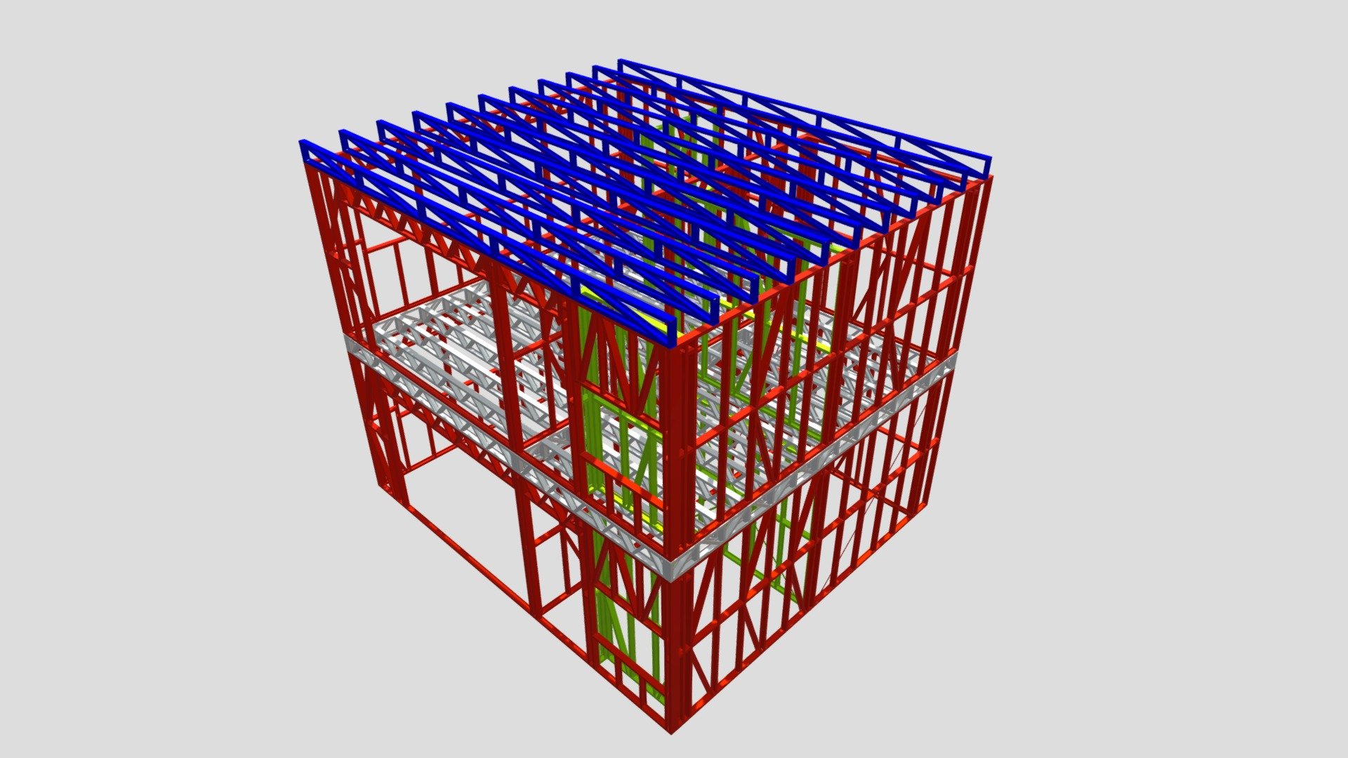 TAFE Project - Capstone House - Truss-PC1 - 3D model by FRAMECAD ...