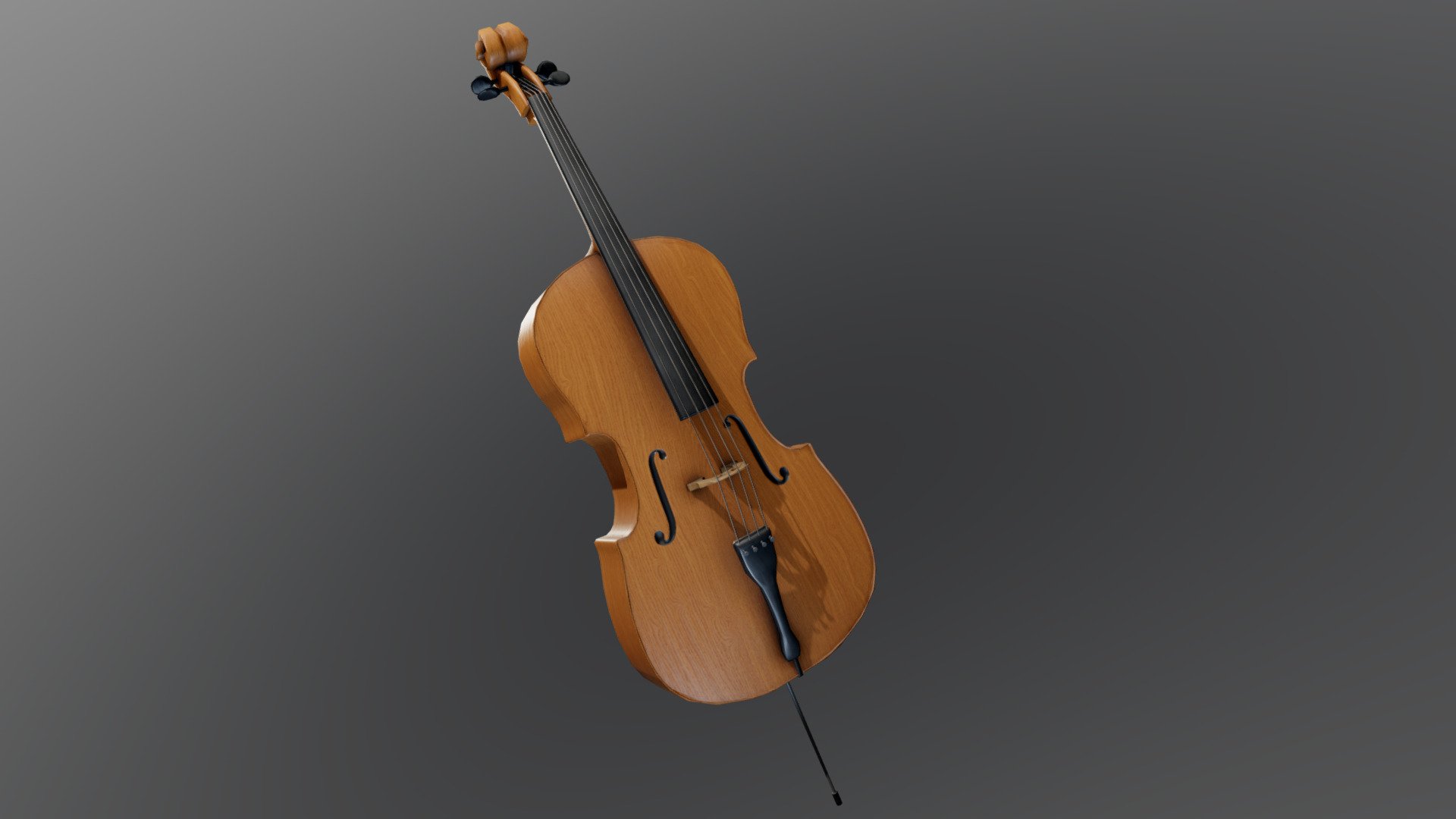 Cello - 3D model by Guy (@G.l.naylor) [c08c47b] - Sketchfab