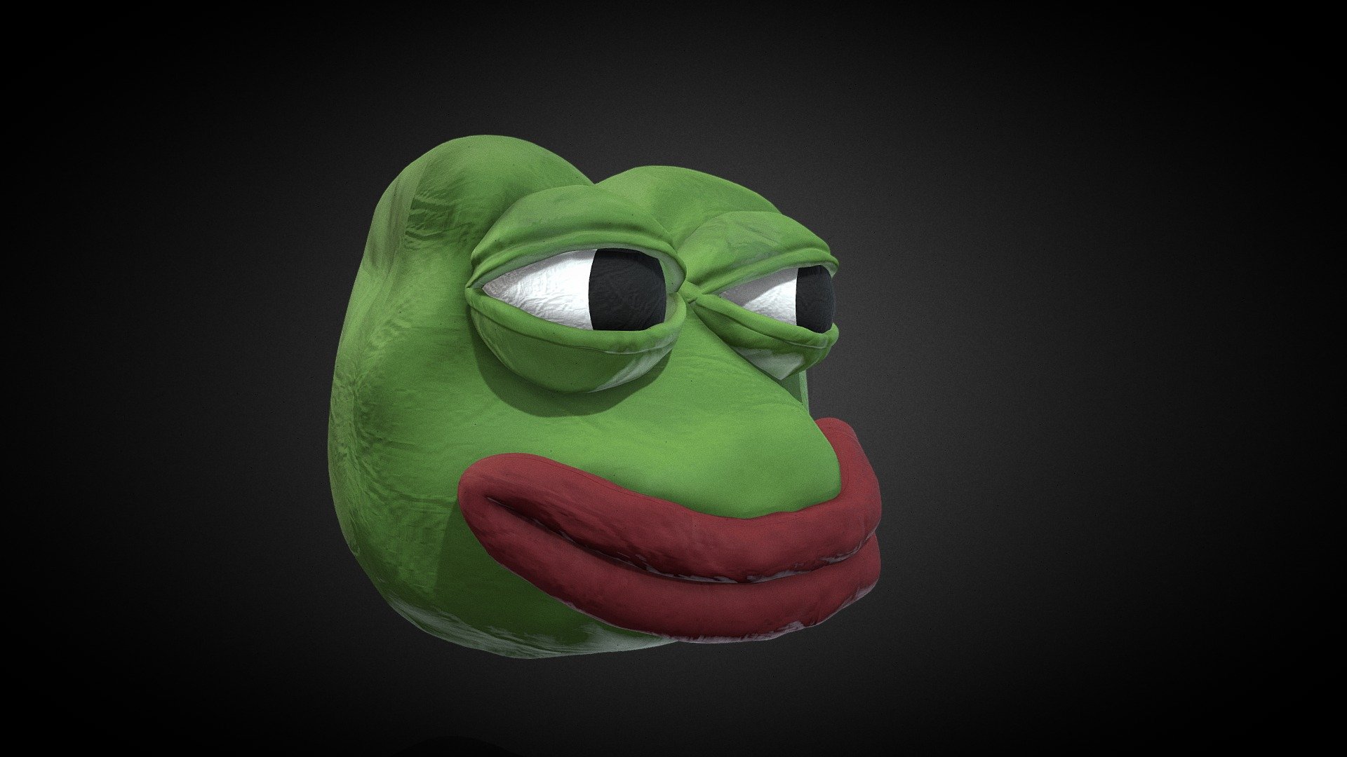 Plastic model of the Pepe meme - Download Free 3D model by Sqtime ...