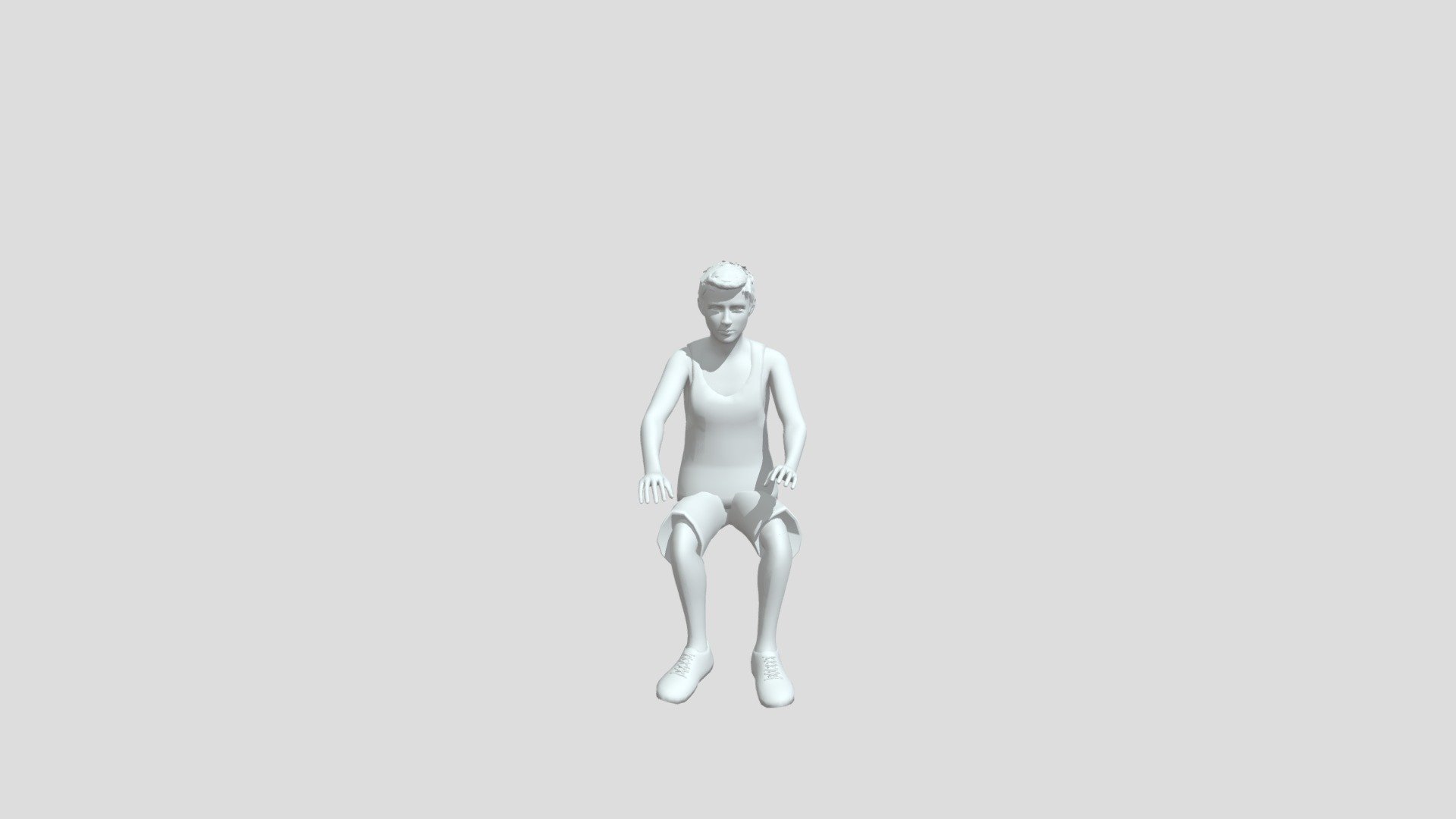 Typing character - Download Free 3D model by Gagana Geesara Perera ...