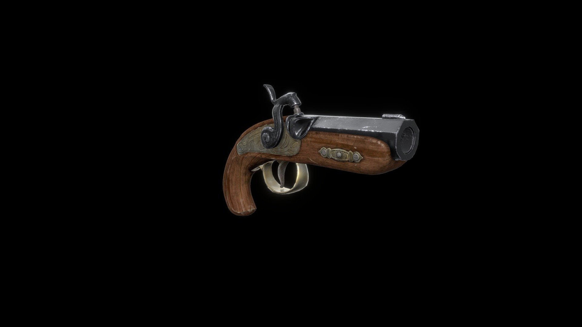Derringer Philadelphia - 3D model by ValiantDan [c08e606] - Sketchfab