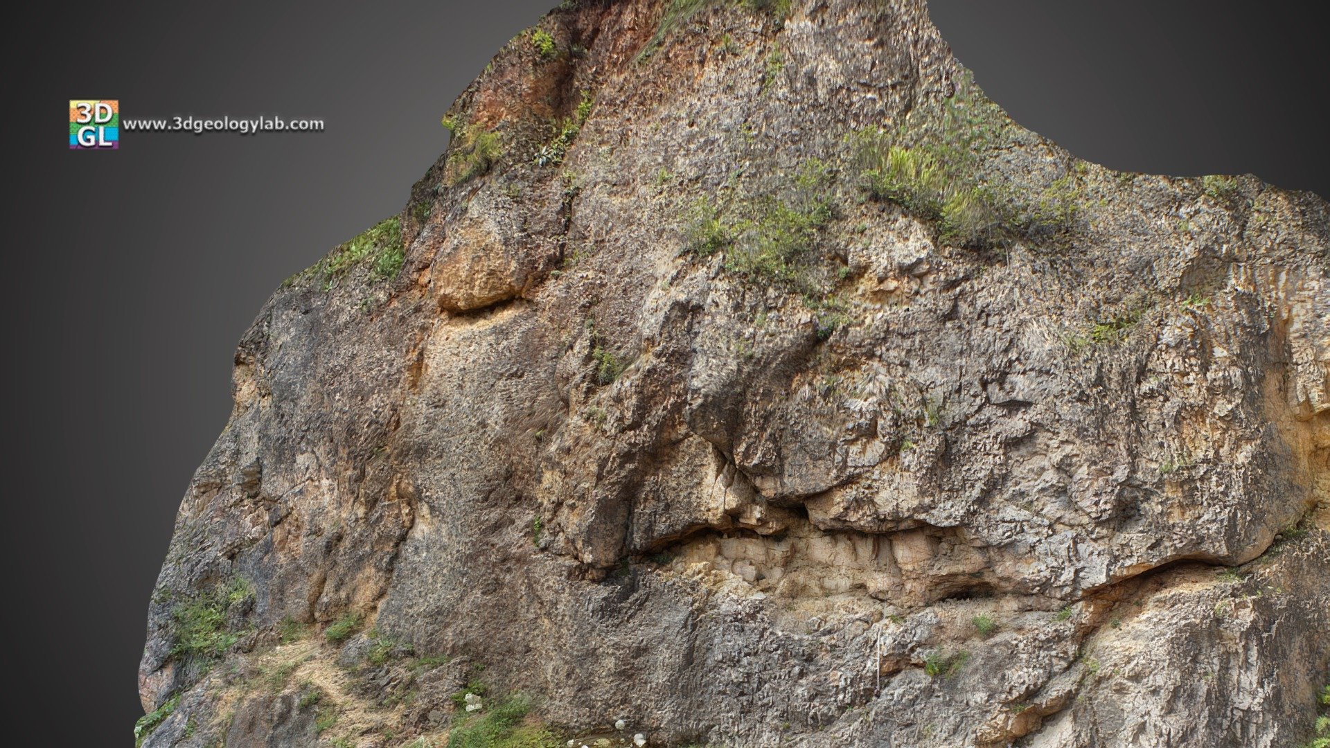 Outcrop - H159-A - 3D model by 3D Geology Laboratory (@3DGeologyLab ...