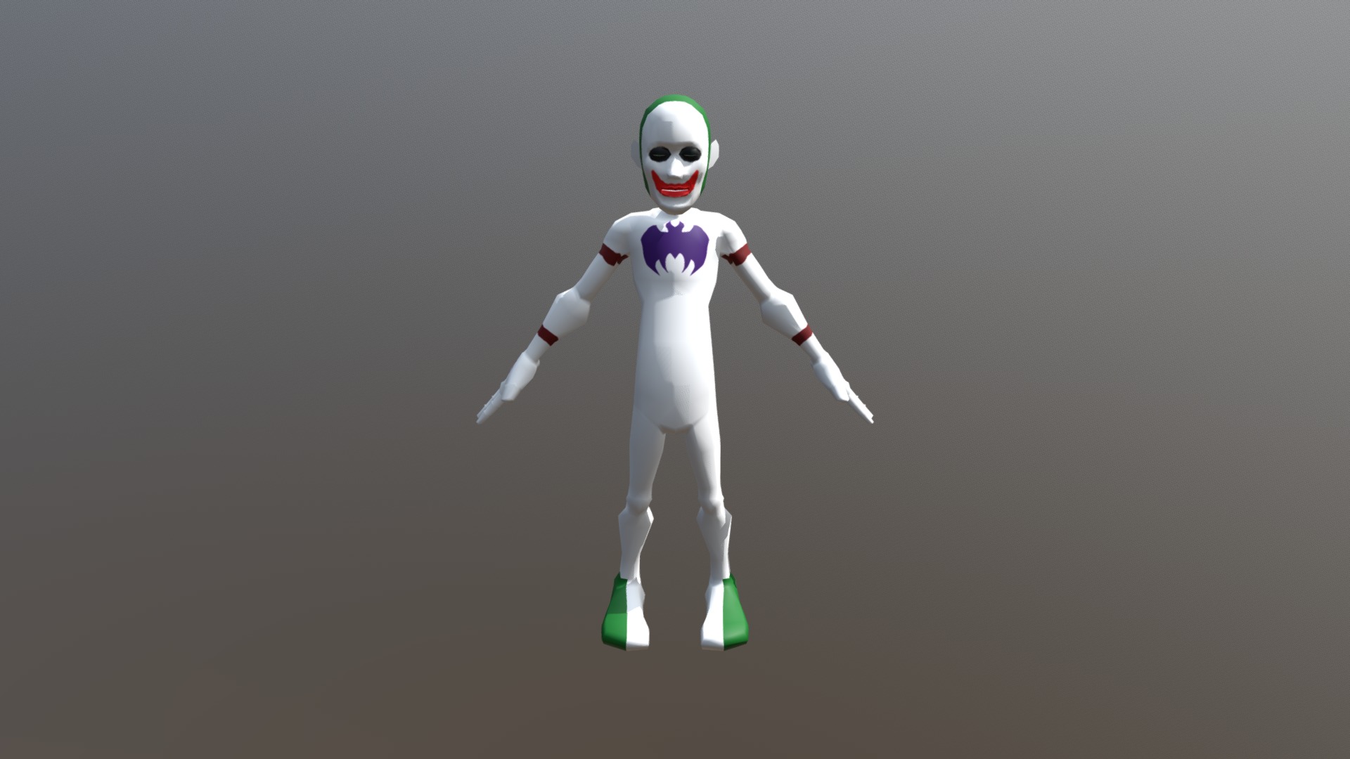 Joker Like Character - 3D model by Aldhair.Vera [c08fb8c] - Sketchfab