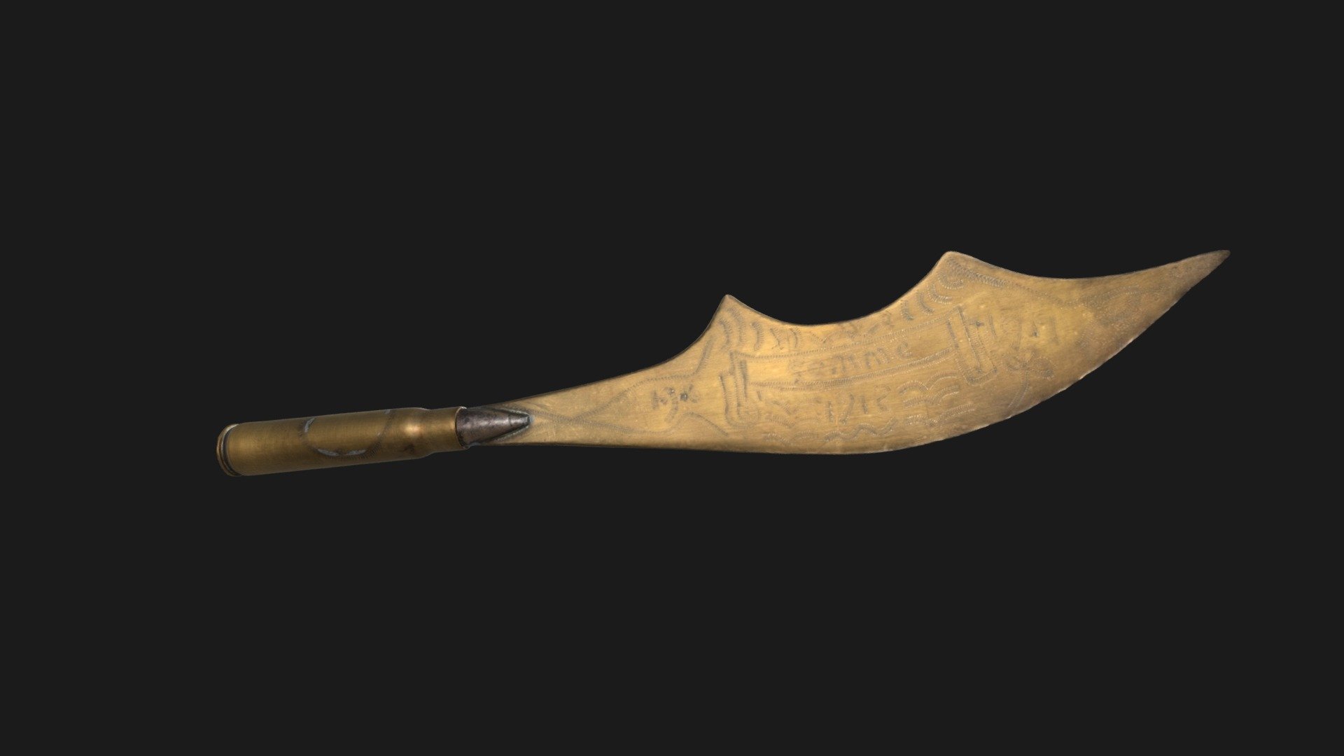 R 2037_e67770 letter opener - 3D model by SLNSW [c08fc70] - Sketchfab