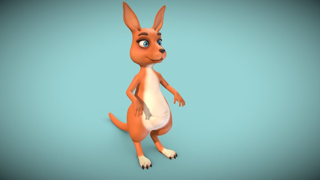 kangaroo - A 3D model collection by N.Games - Sketchfab