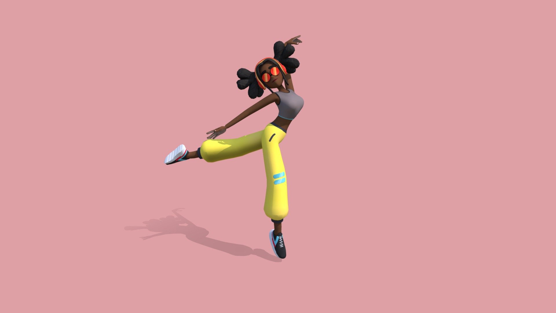 Female Dance Pose - 3D model by Maomaomao [c094305] - Sketchfab