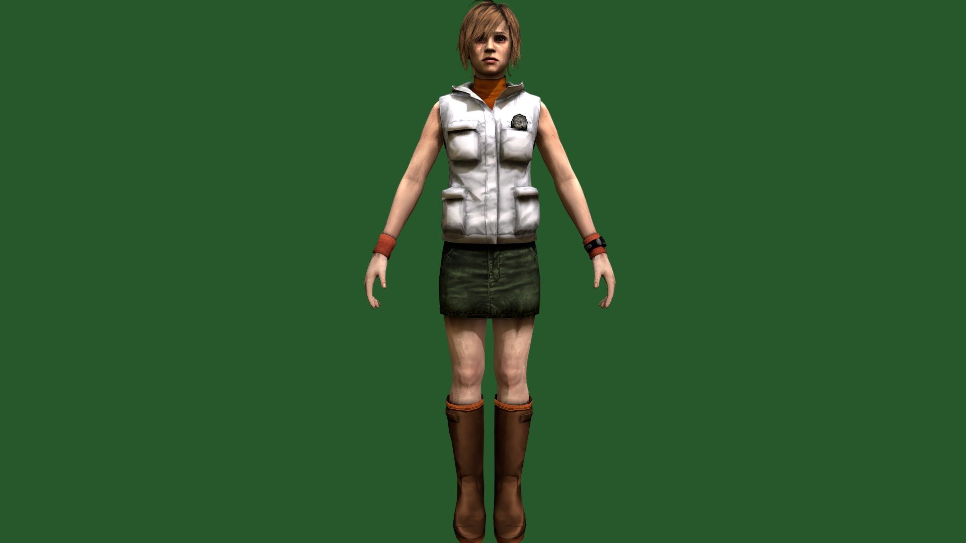 Heather Mason SH3 (With Bones) - Download Free 3D model by zHairezt ...