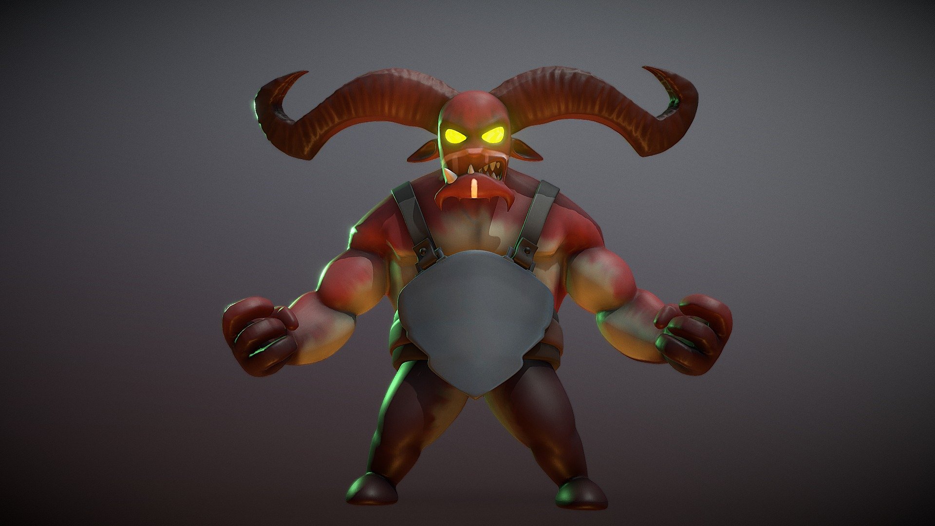Demonio - Download Free 3D model by Mateo Vasquez Morales (@teoxx1 ...