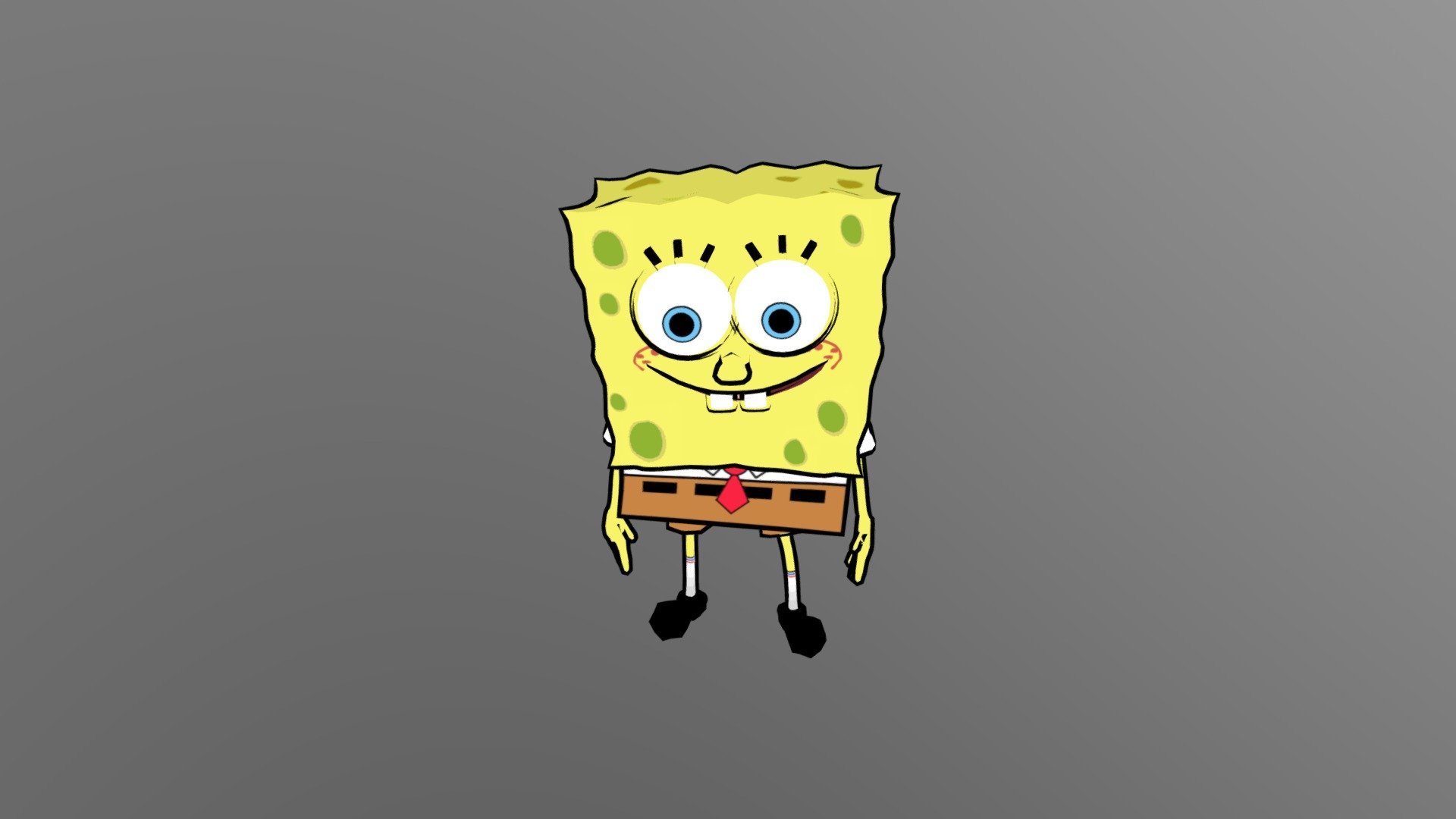 Spongebob - Download Free 3D model by luckystarsfilm [c09556a] - Sketchfab