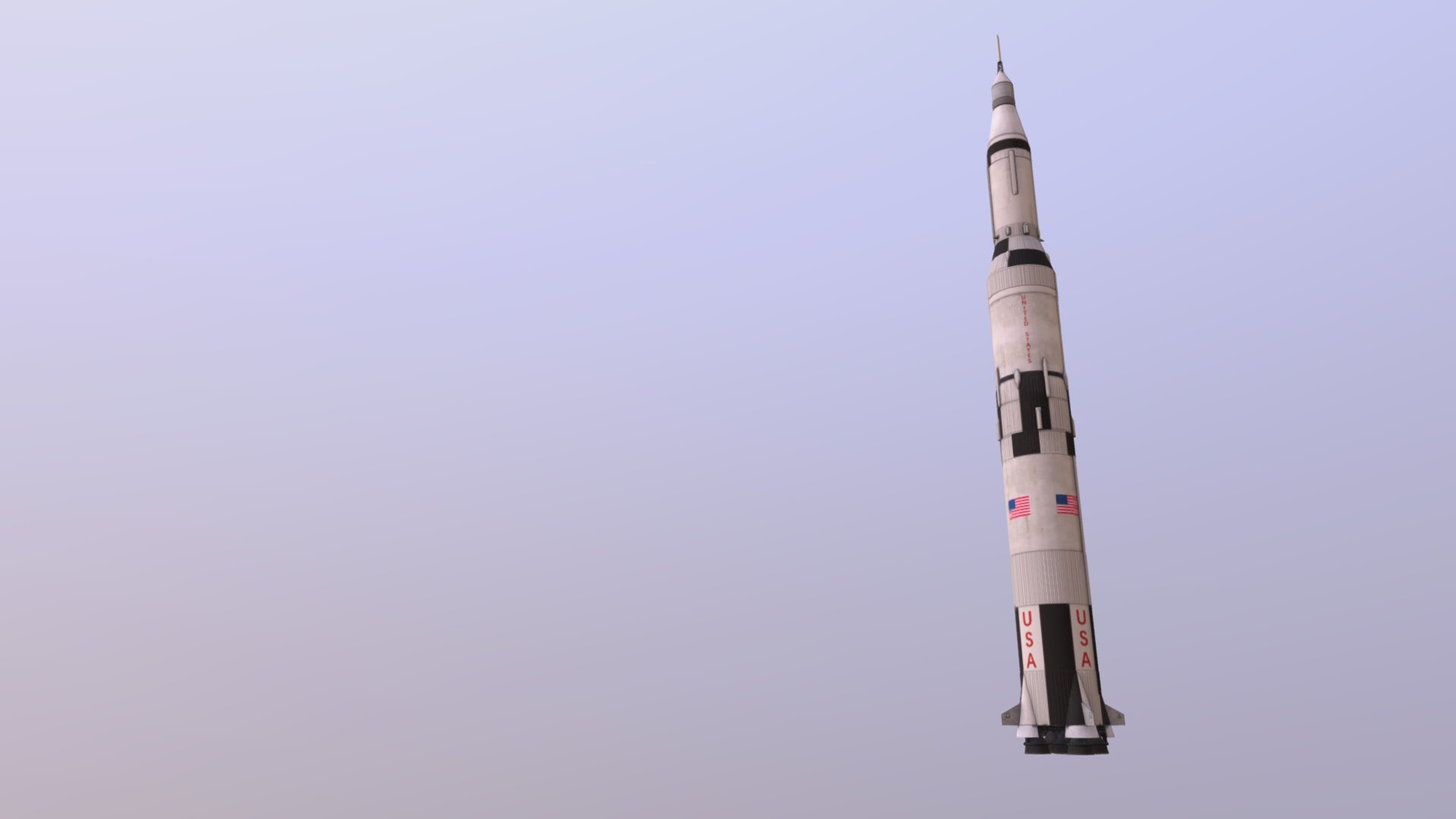Saturn Rocket - Download Free 3D model by Intelligent Education ...