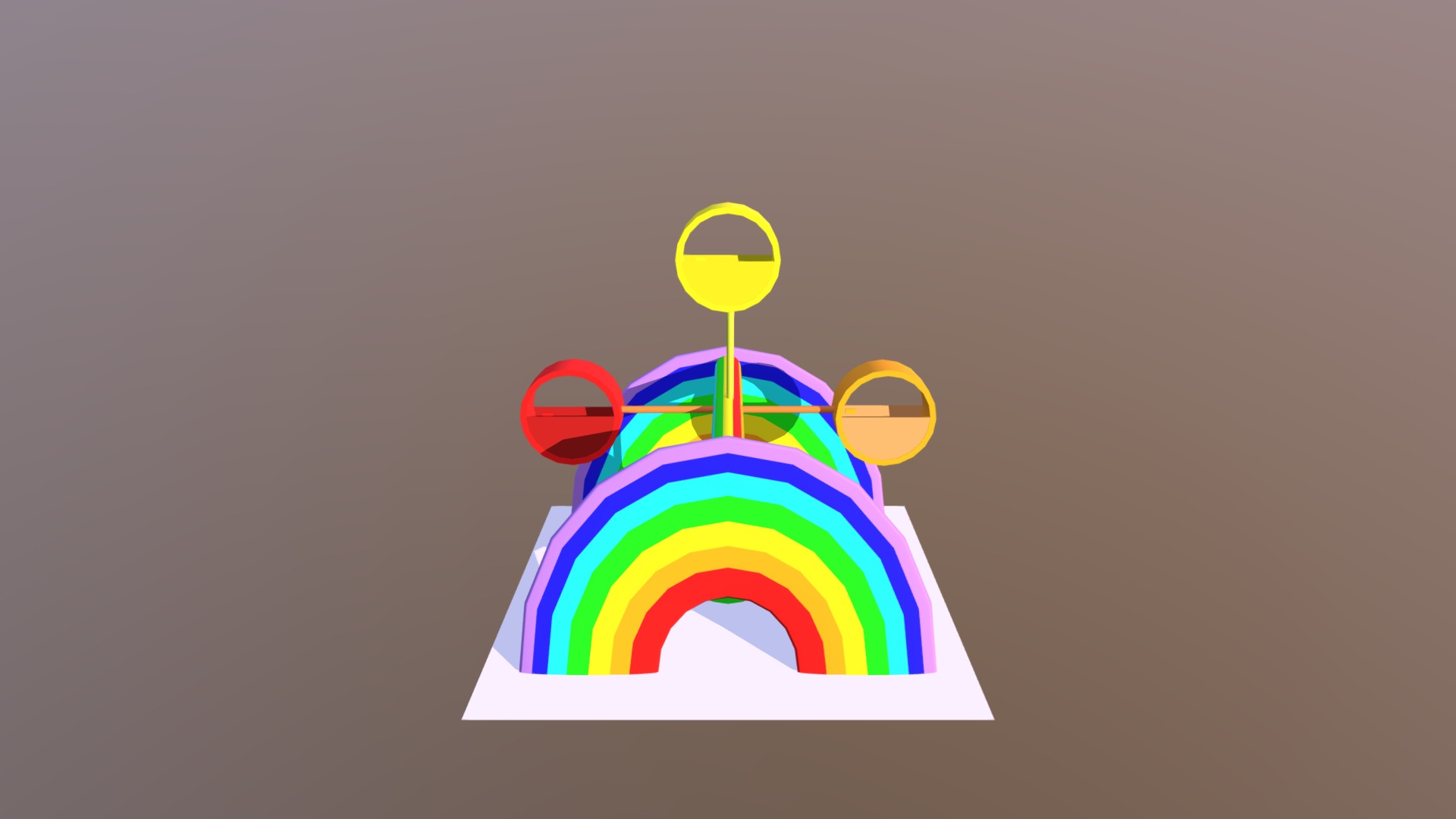 Rainbow - 3D model by kennymainID [c099dfa] - Sketchfab