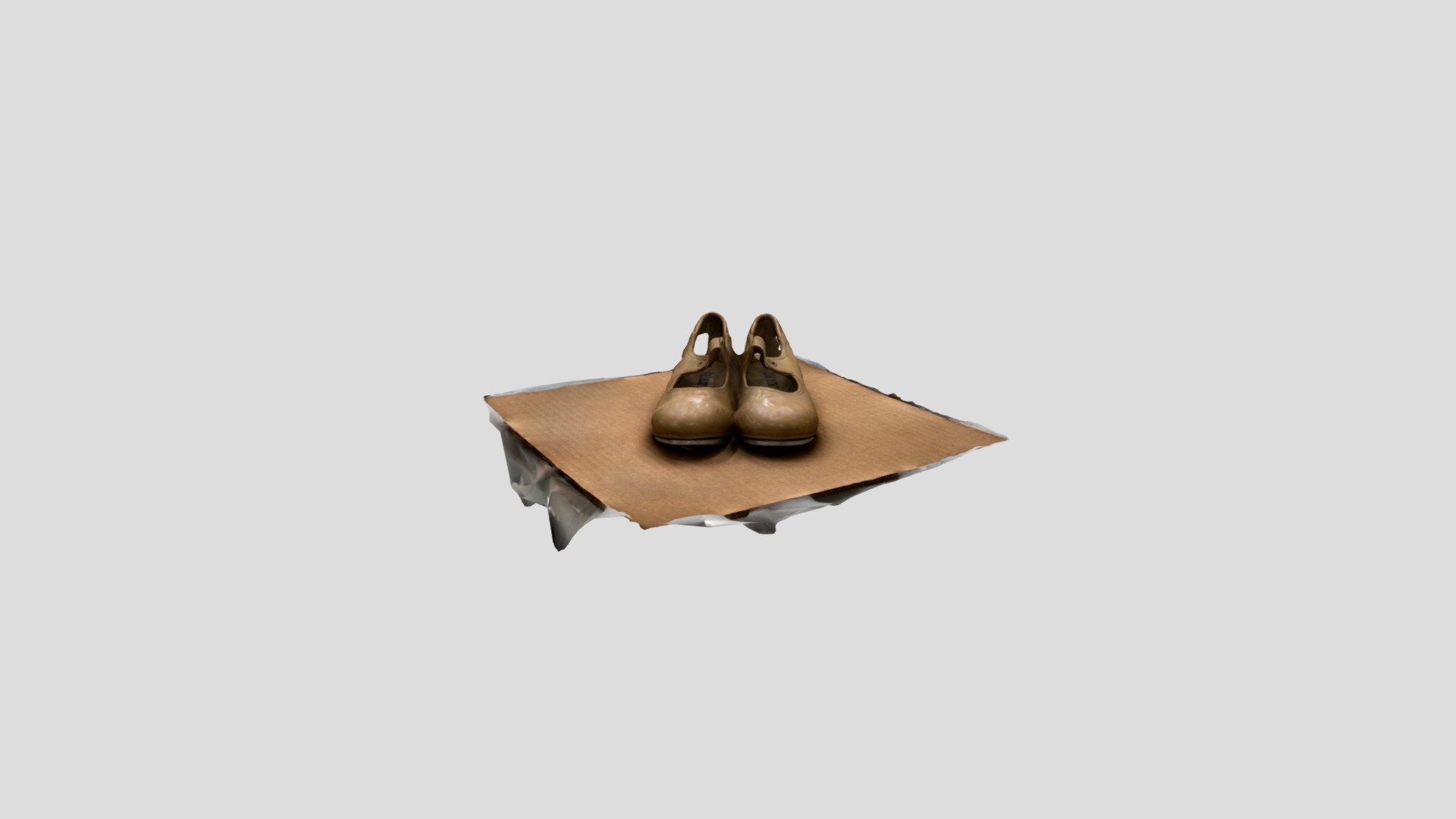 Tan Tap Shoes (Child) - Download Free 3D model by kenziejames [c09c775 ...