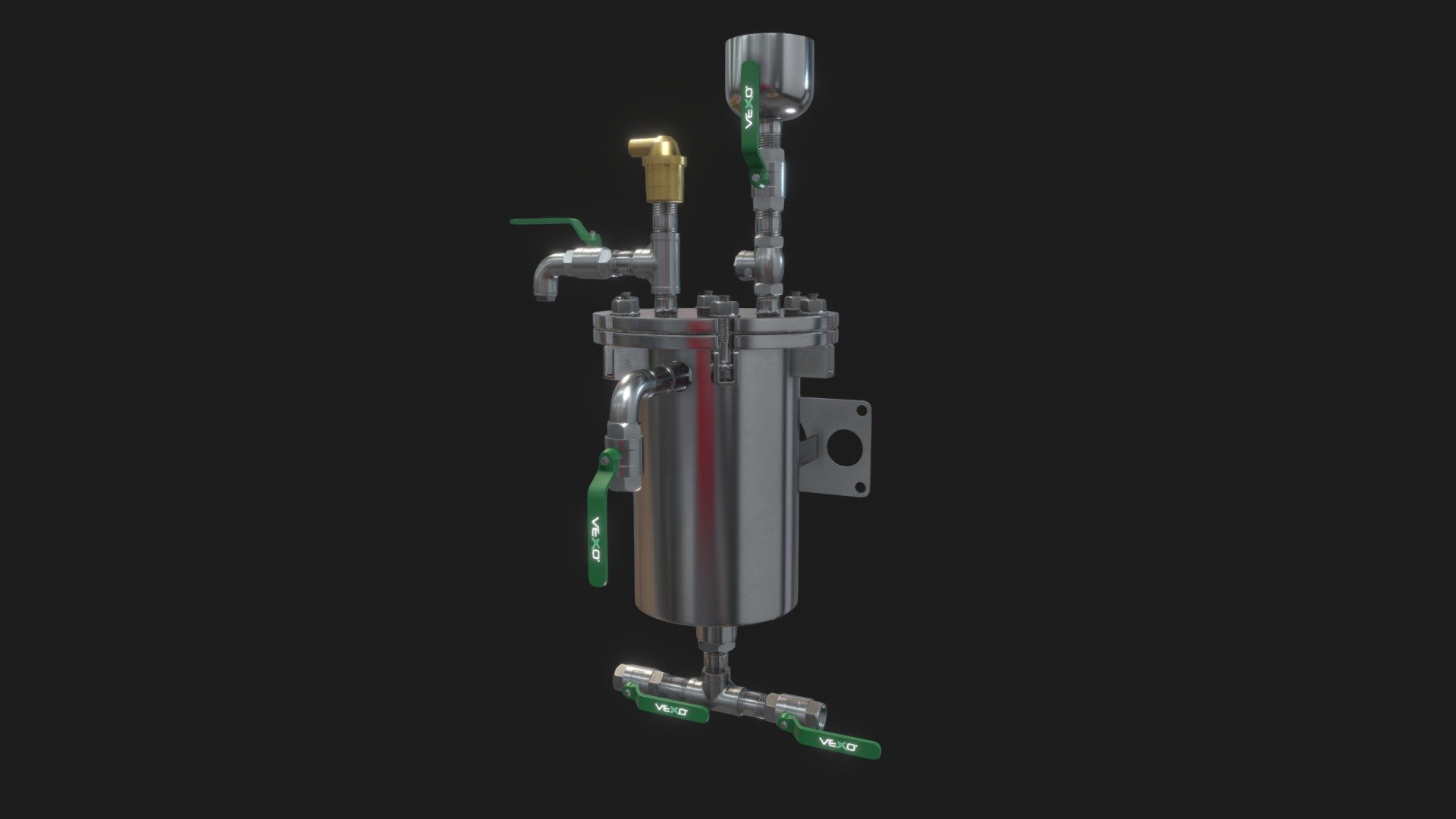 X-POT COMPACT - 3D model by Vexo International (@vexoint) [c09cba5 ...