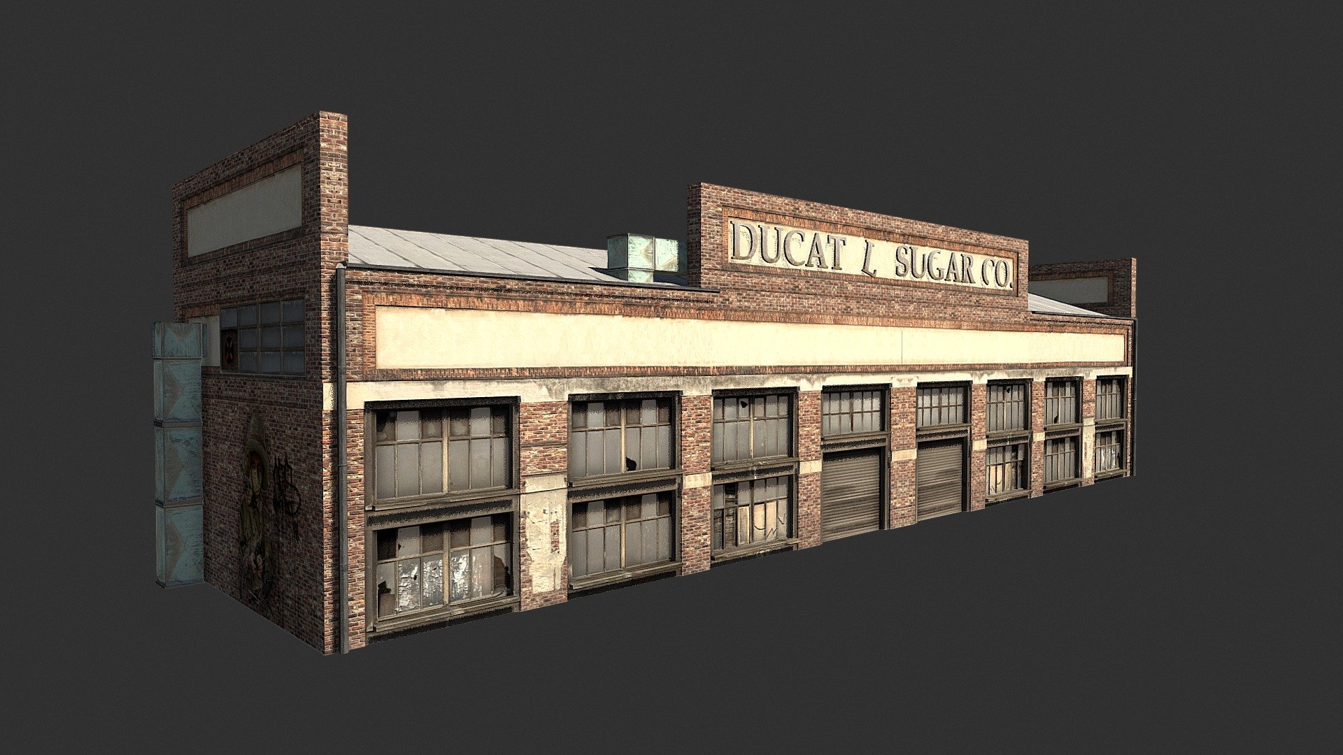 Warehouse - Buy Royalty Free 3D model by danielmikulik [c09d169 ...