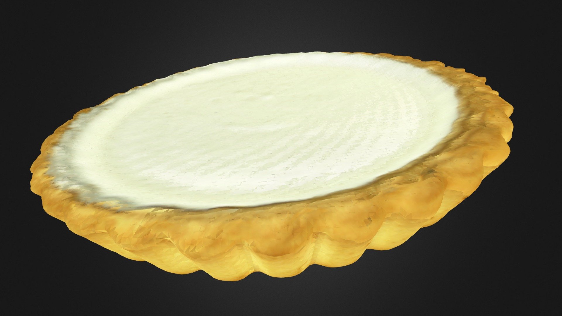 The Cheese Tart - 3D model by amazingdesign [c09d9f6] - Sketchfab