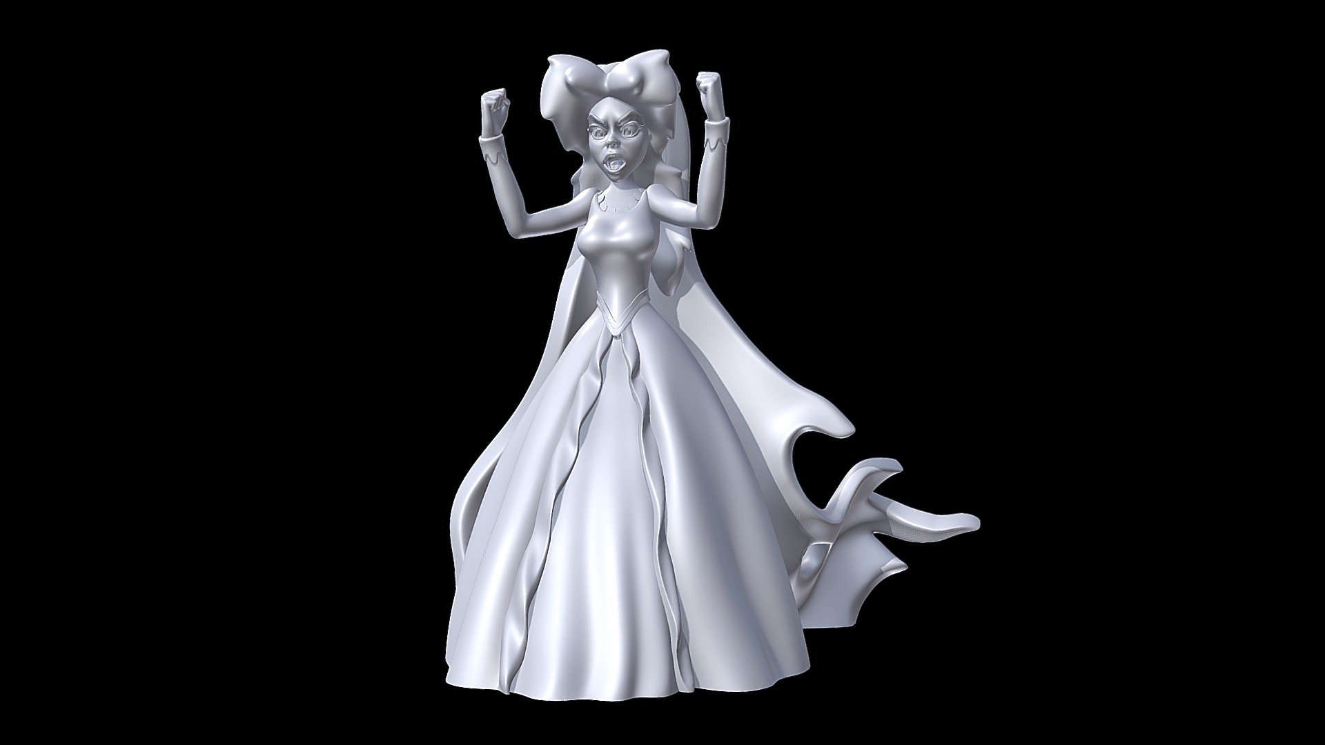 Ursula as Vanessa - 3D model by svyART [c09e736] - Sketchfab