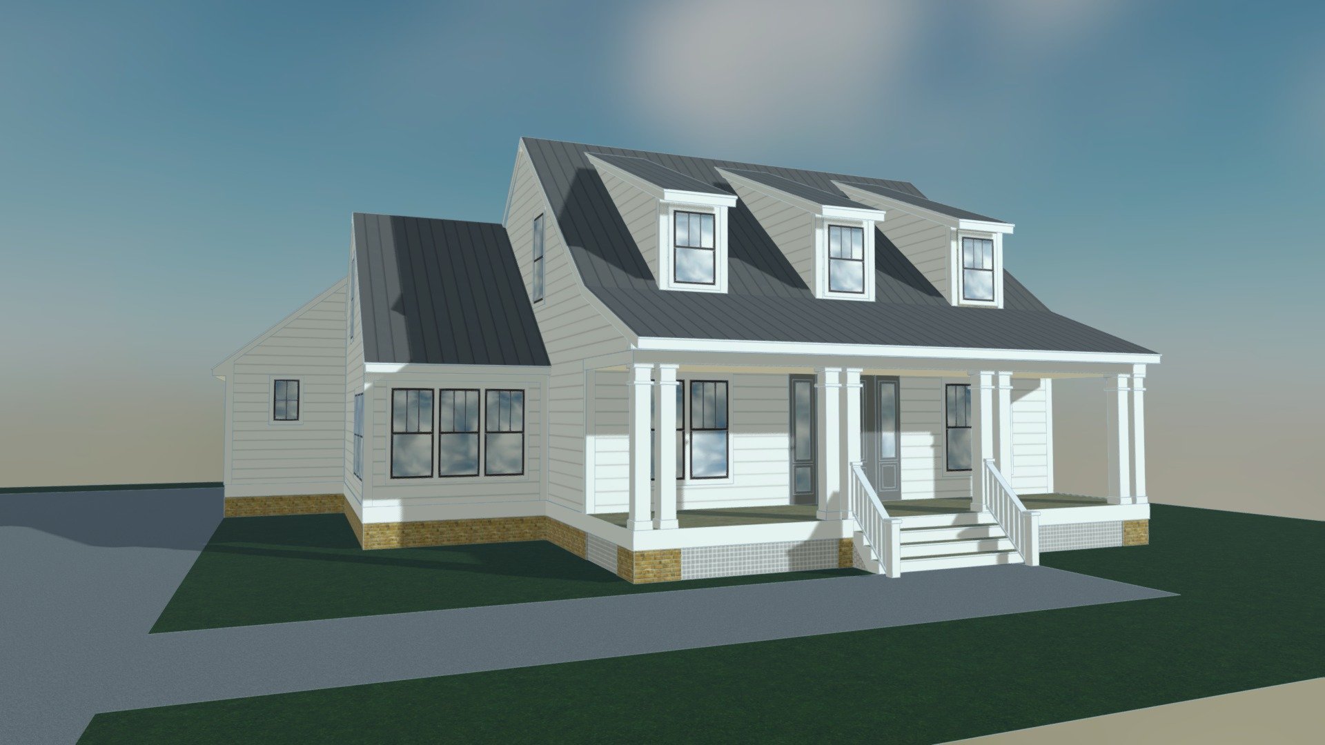 Bayboro - 3D model by SDC House Plans (@Srscomp1223) [c09ef38] - Sketchfab