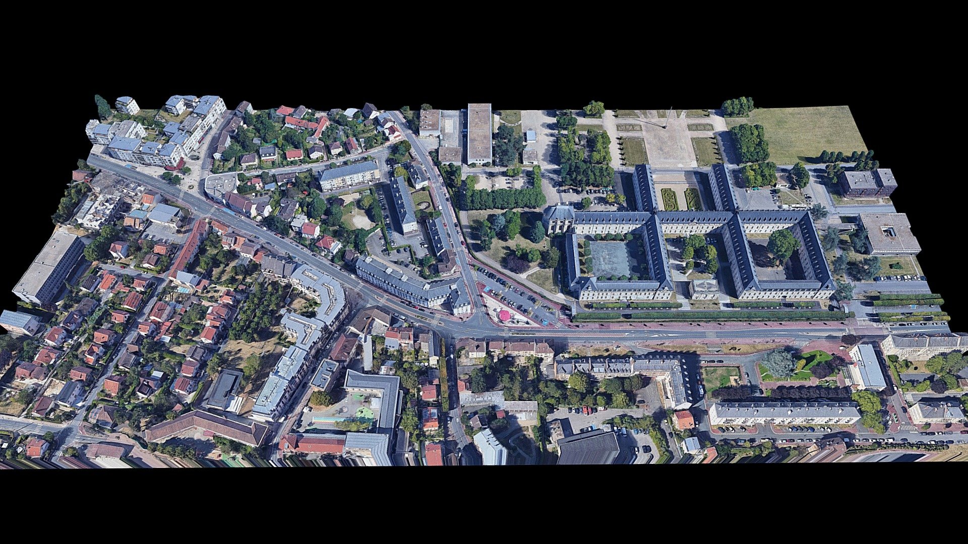 Saint-Cyr-L'École Military School - 3D model by Burki (@skburki ...