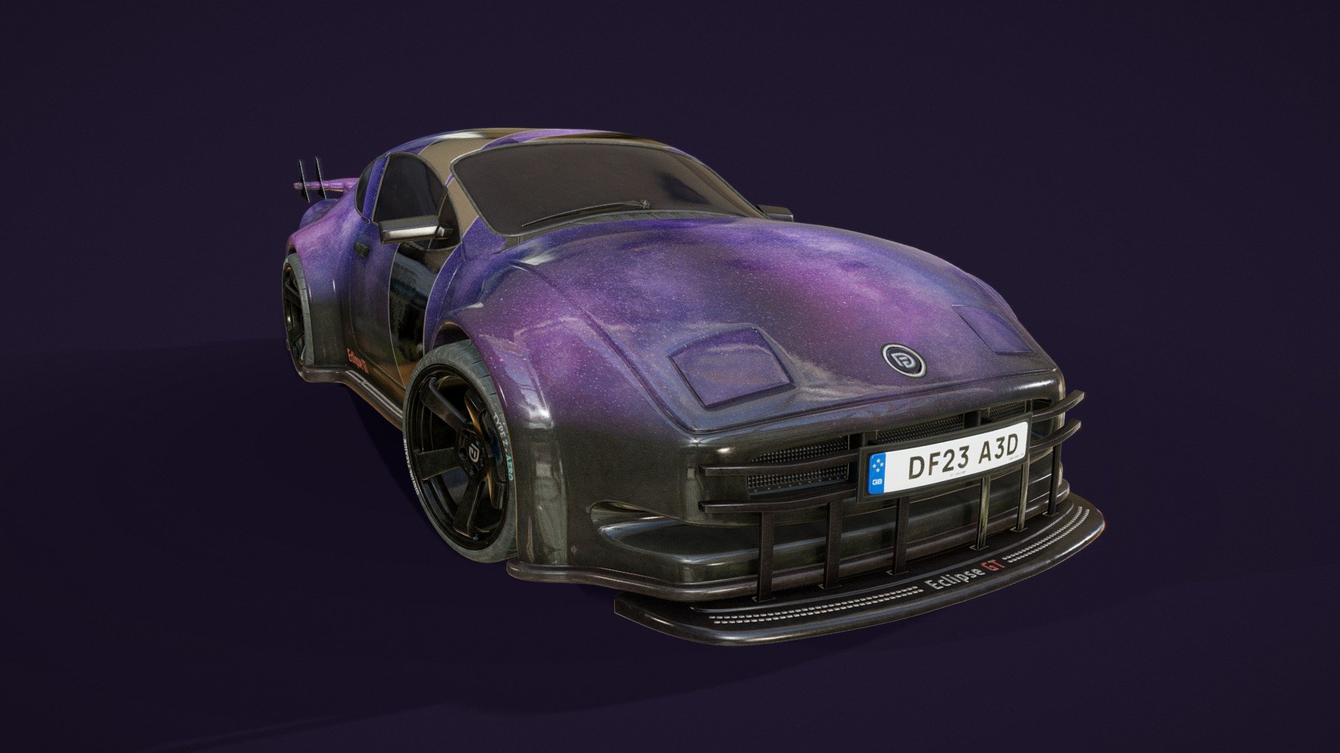 Eclipse - Sports Car - 3D model by Digital Flexion (@DigitalFlexion ...