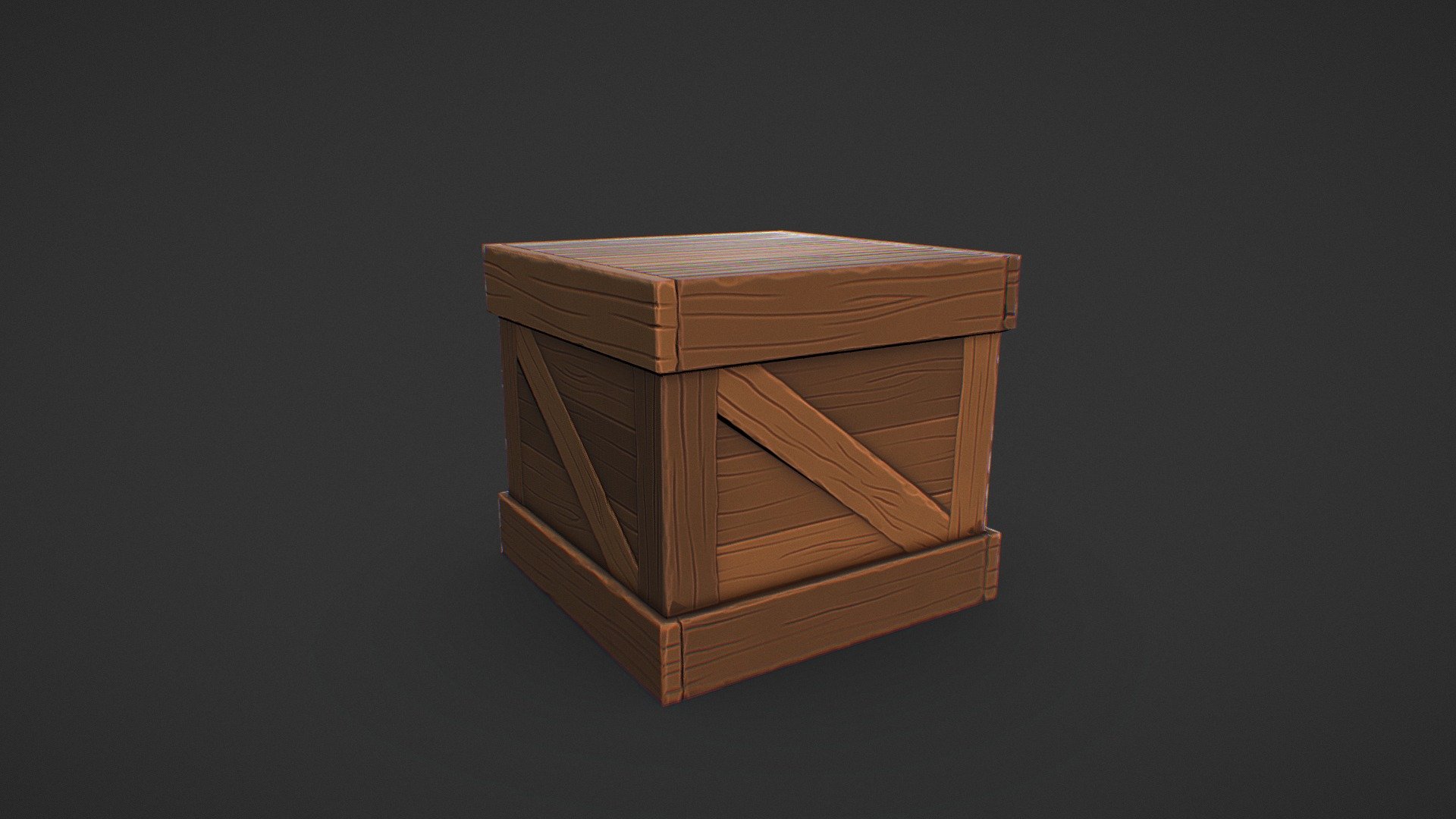cartoon box - 3D model by Gorka_Fujimoto [c0a379f] - Sketchfab