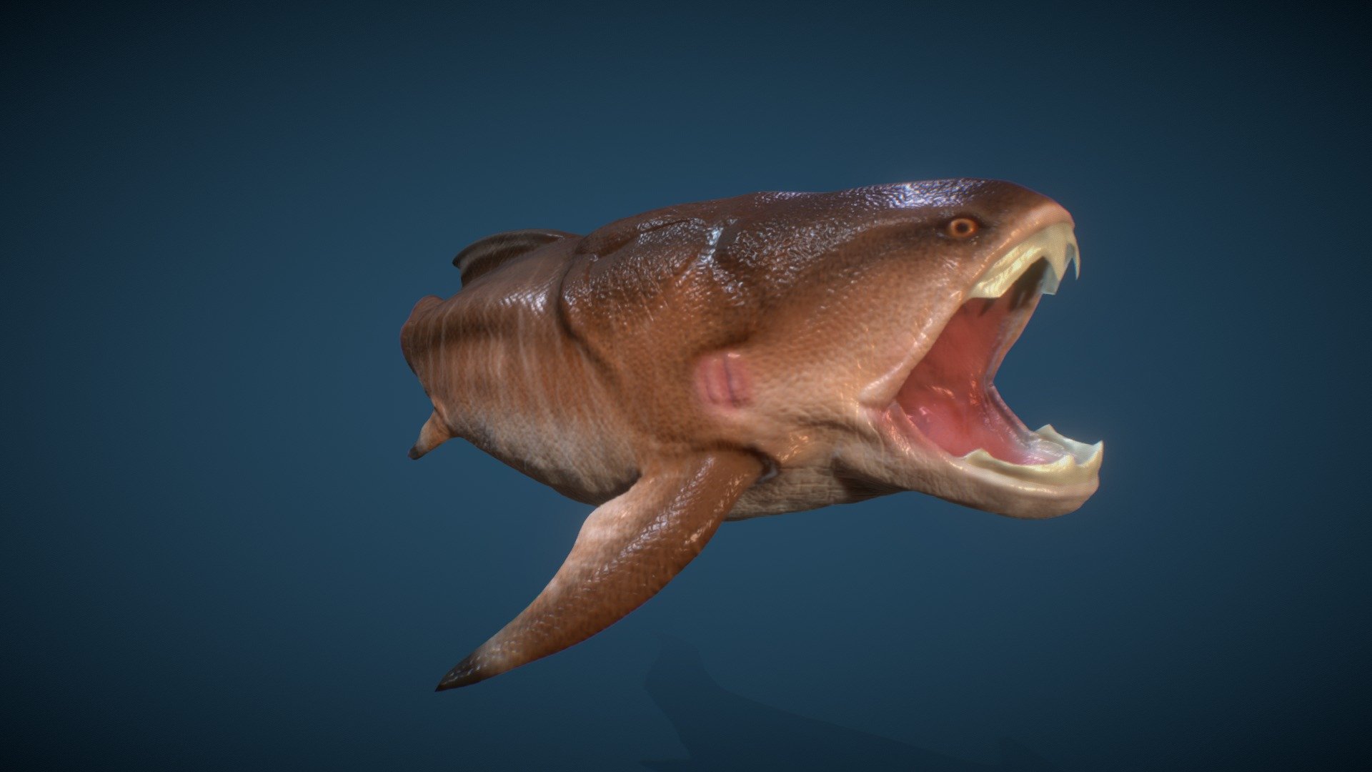 Dunkleosteus - 3D model by David RR (@david222) [c0a68c3] - Sketchfab