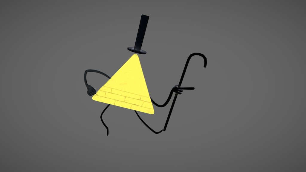 Bill Cipher - 3D model by moquetfelix [c0a6c6e] - Sketchfab
