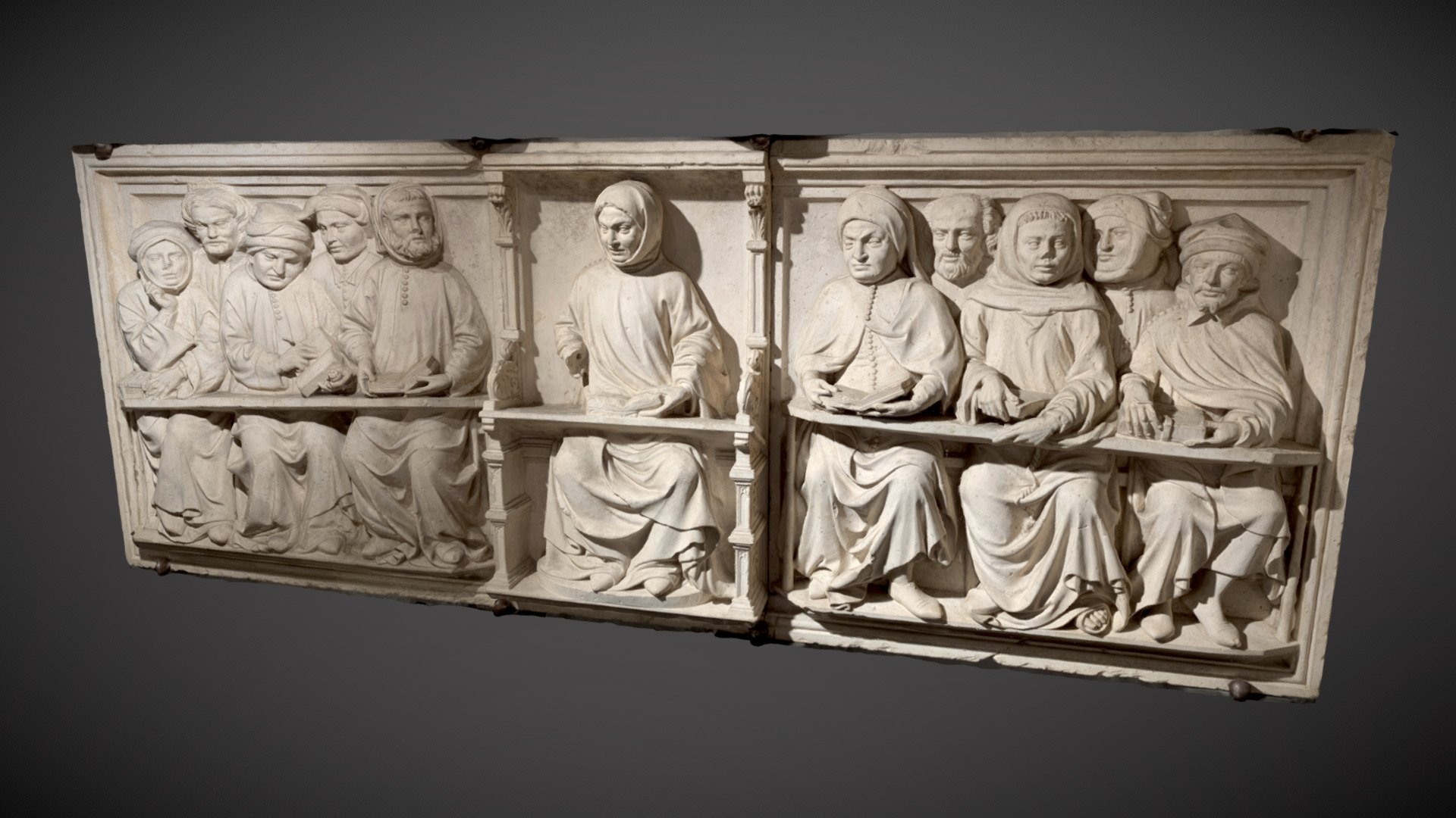 Paolo di Bonaiuto - Sepolcro di Lorenzo Pini - 3D model by lukdal ...