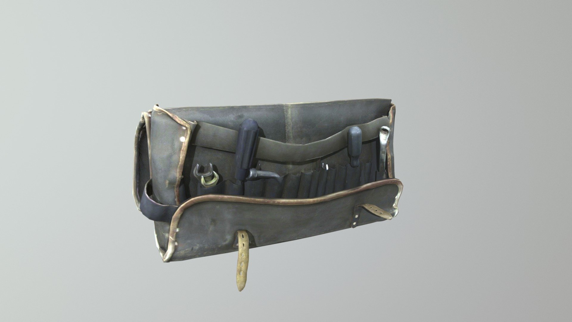PB35 Satchel Open SM - Download Free 3D model by SCANIMATE.IO [c0ac843 ...