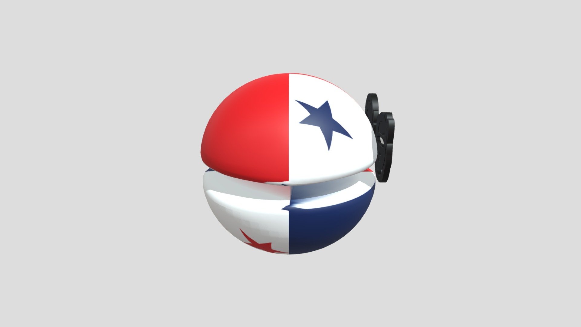 Panamaball - Download Free 3D model by Average 3D Countryballs Enjoyer ...
