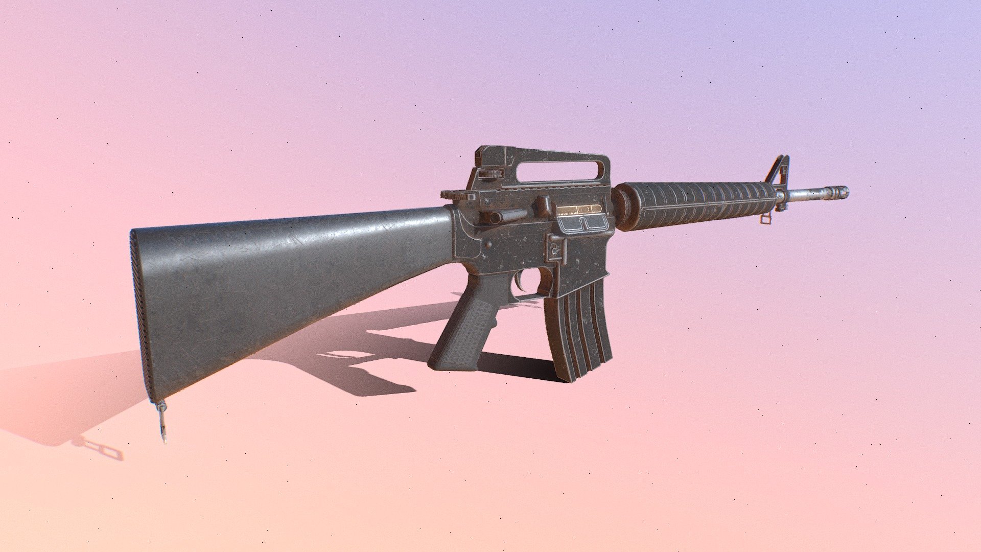 M16 - 3D model by aj1stly [c0ad641] - Sketchfab